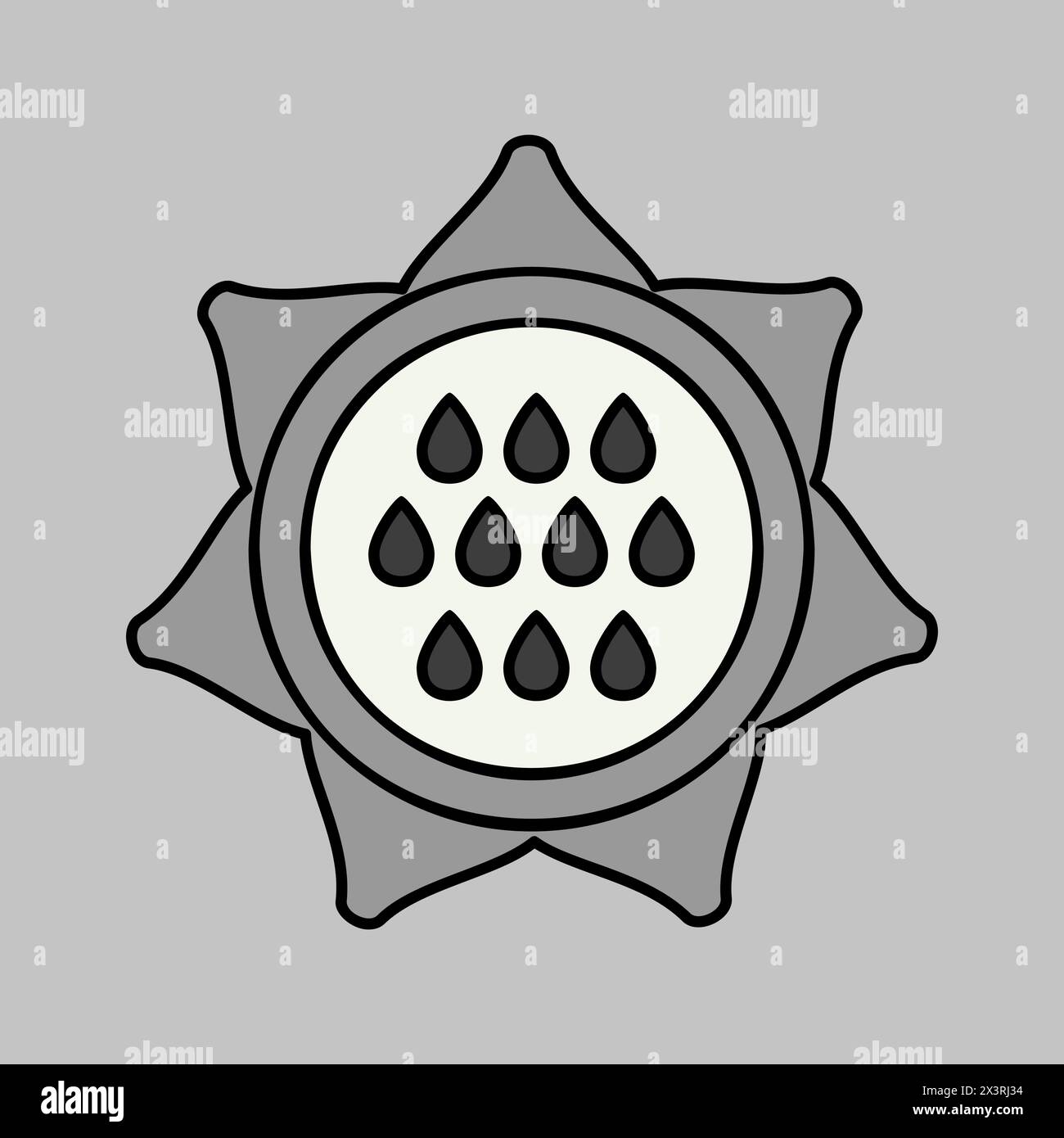 Sunflower isolated icon. Agriculture sign. Graph symbol for your web ...