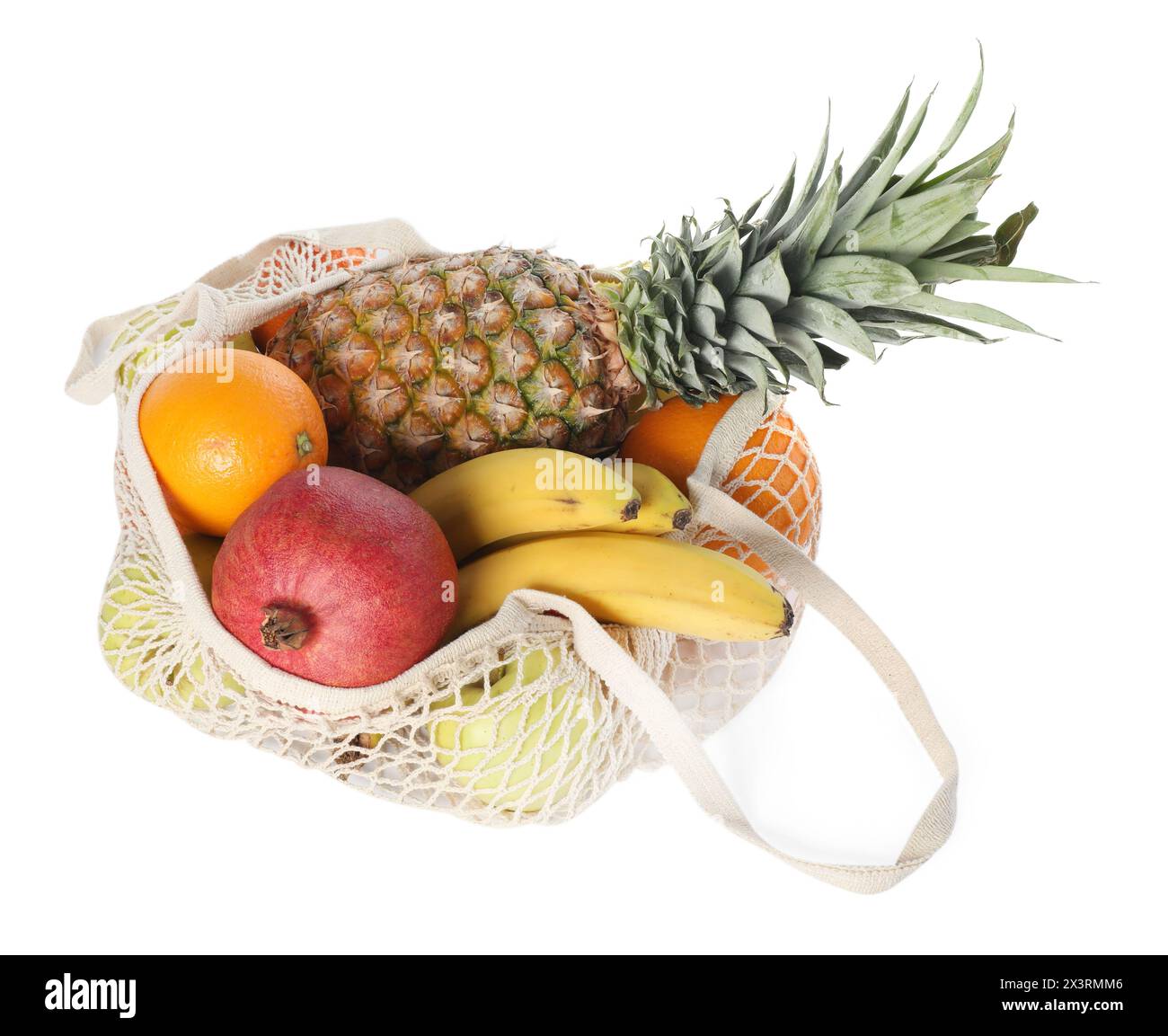 String bag fruits Cut Out Stock Images & Pictures - Alamy