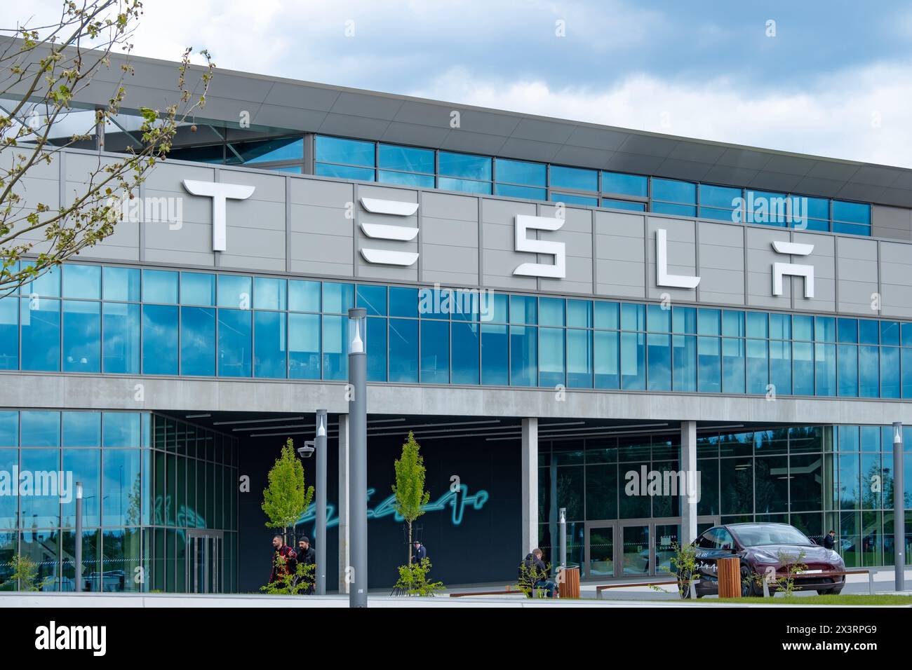 Gigafactory Berlin-Brandenburg Tesla, Automotive industry manufacturing ...