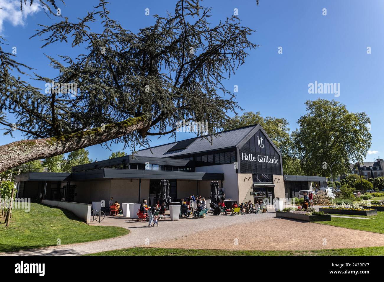 Halle gaillarde hi-res stock photography and images - Alamy