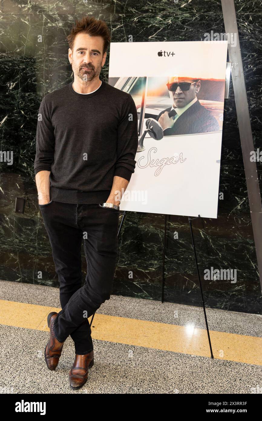 Hollywood, USA. 28th Apr, 2024. Colin Farrell attends the arrivals of ...