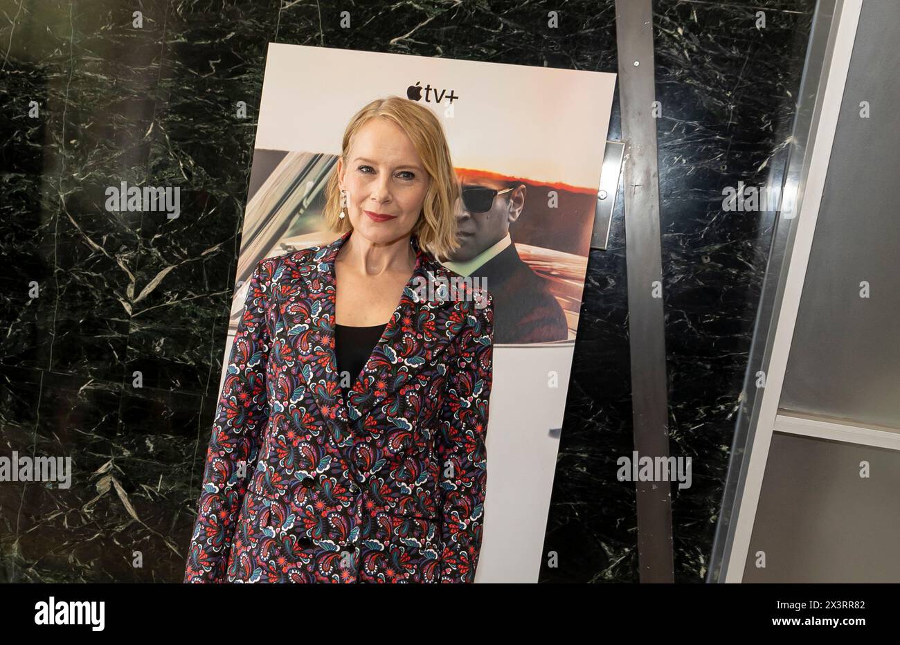 Hollywood, USA. 28th Apr, 2024. Amy Ryan attends the arrivals of Apple ...