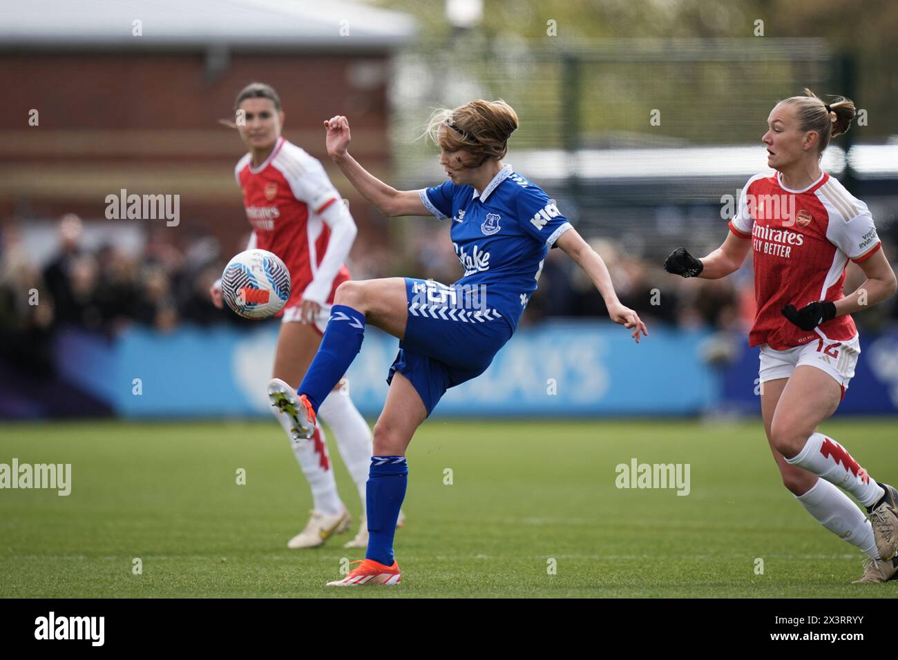 Liverpool, UK. 28th Apr, 2024. Everton FC v Arsenal FC Barclays Womens ...
