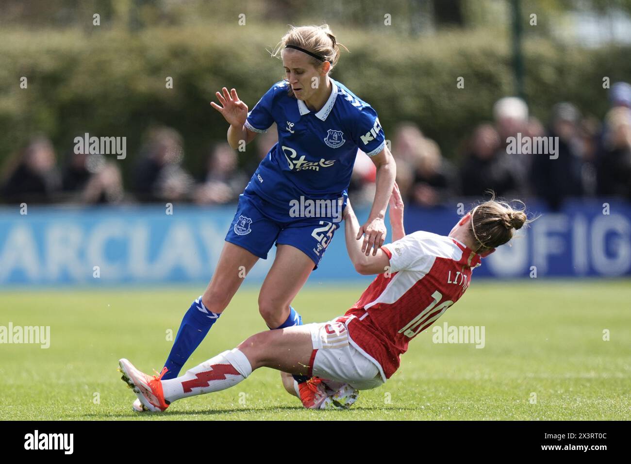 Everton FC v Arsenal FC Barclays Womens Super League WALTON HALL PARK ...