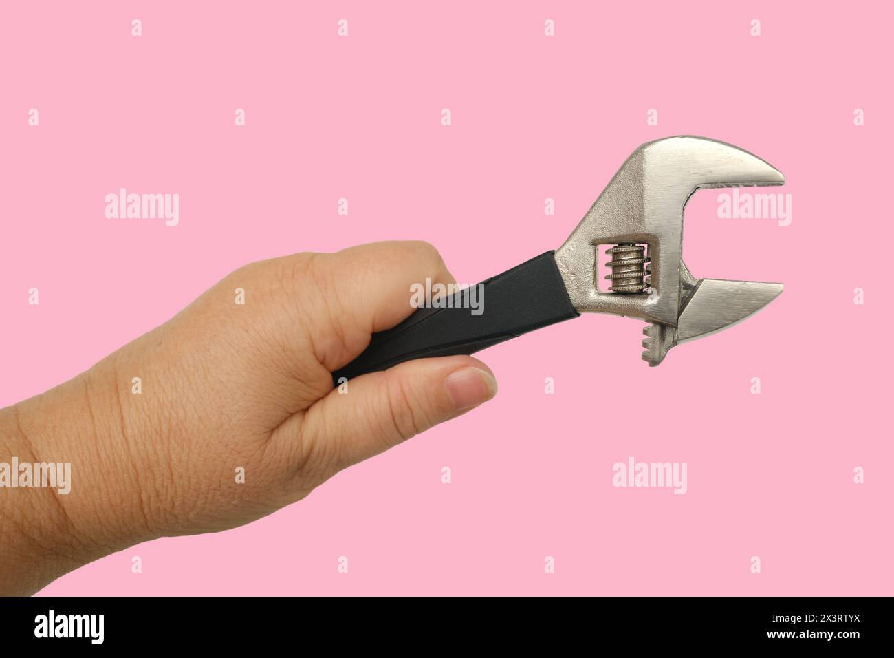 Adjustable wrench, versatile tool for turning nuts, bolts and other ...
