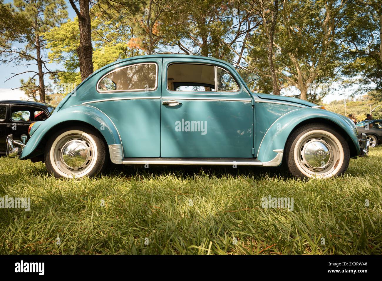 1967 Volkswagen Beetle Fusca on display at the monthly meeting of ...