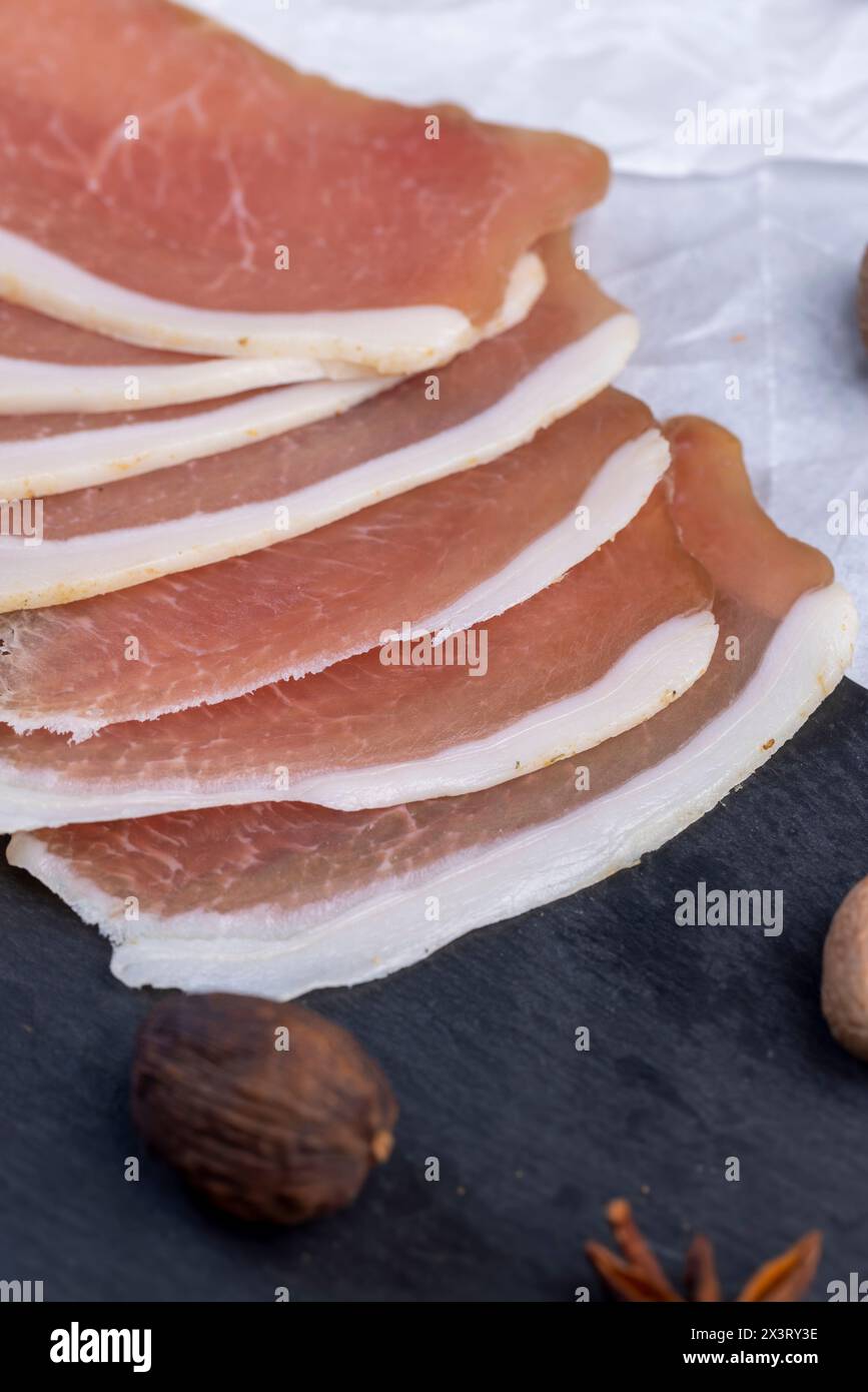 Raw pieces pickled pork meat hi-res stock photography and images - Alamy