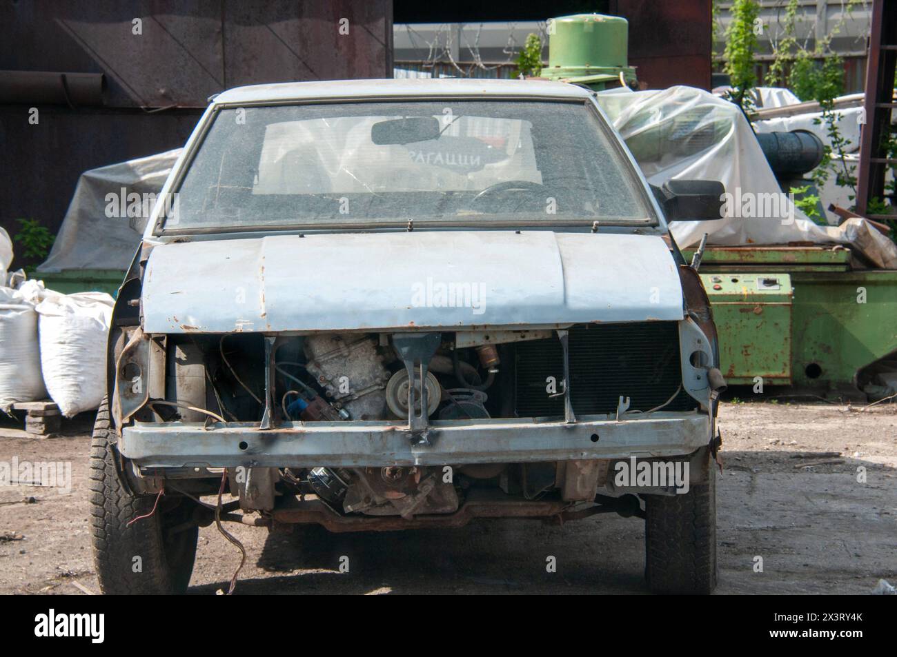 Transport A used car at an auto repair service Samara Samara region ...