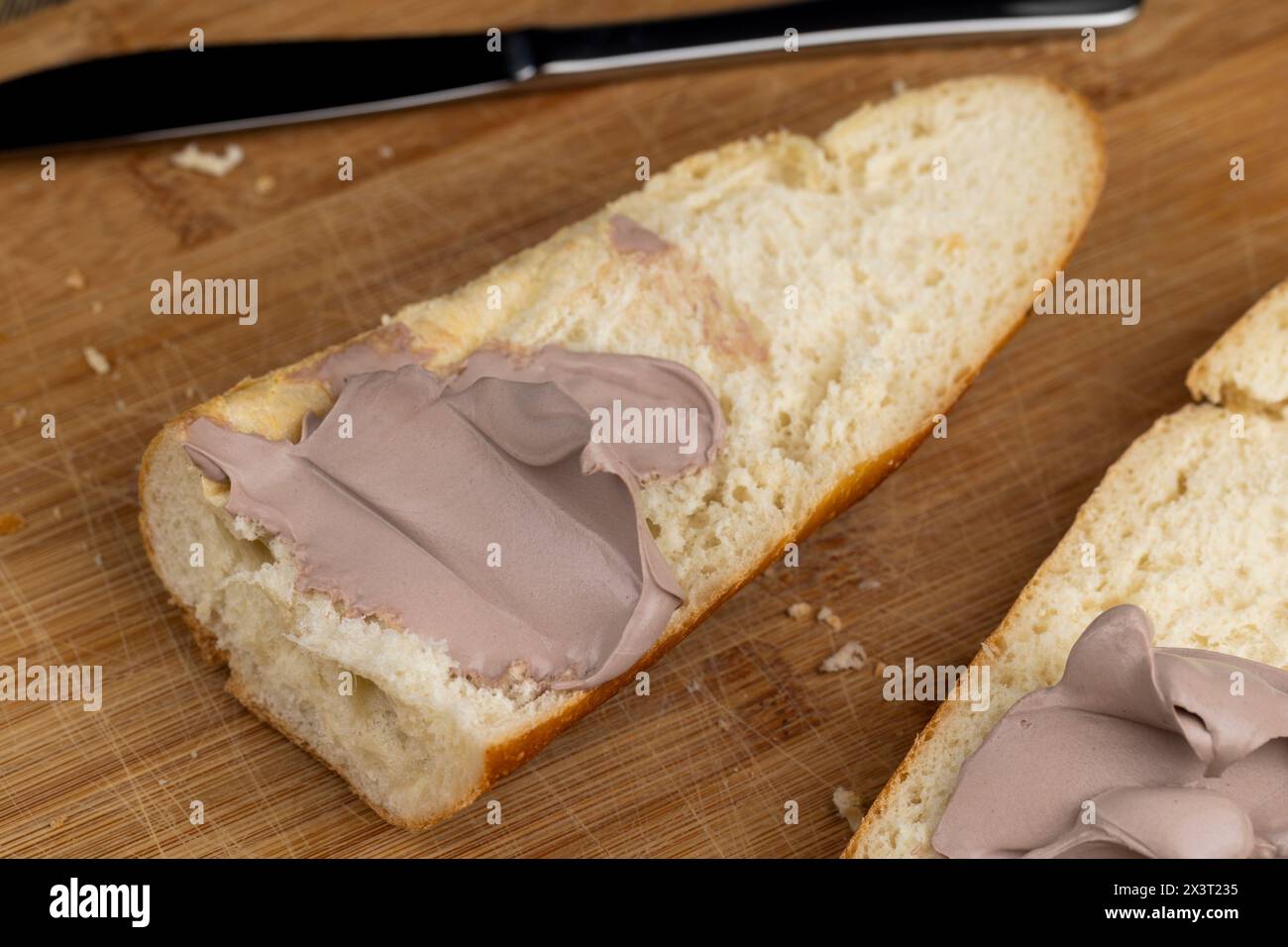 Cream cheese added cocoa hi-res stock photography and images - Alamy