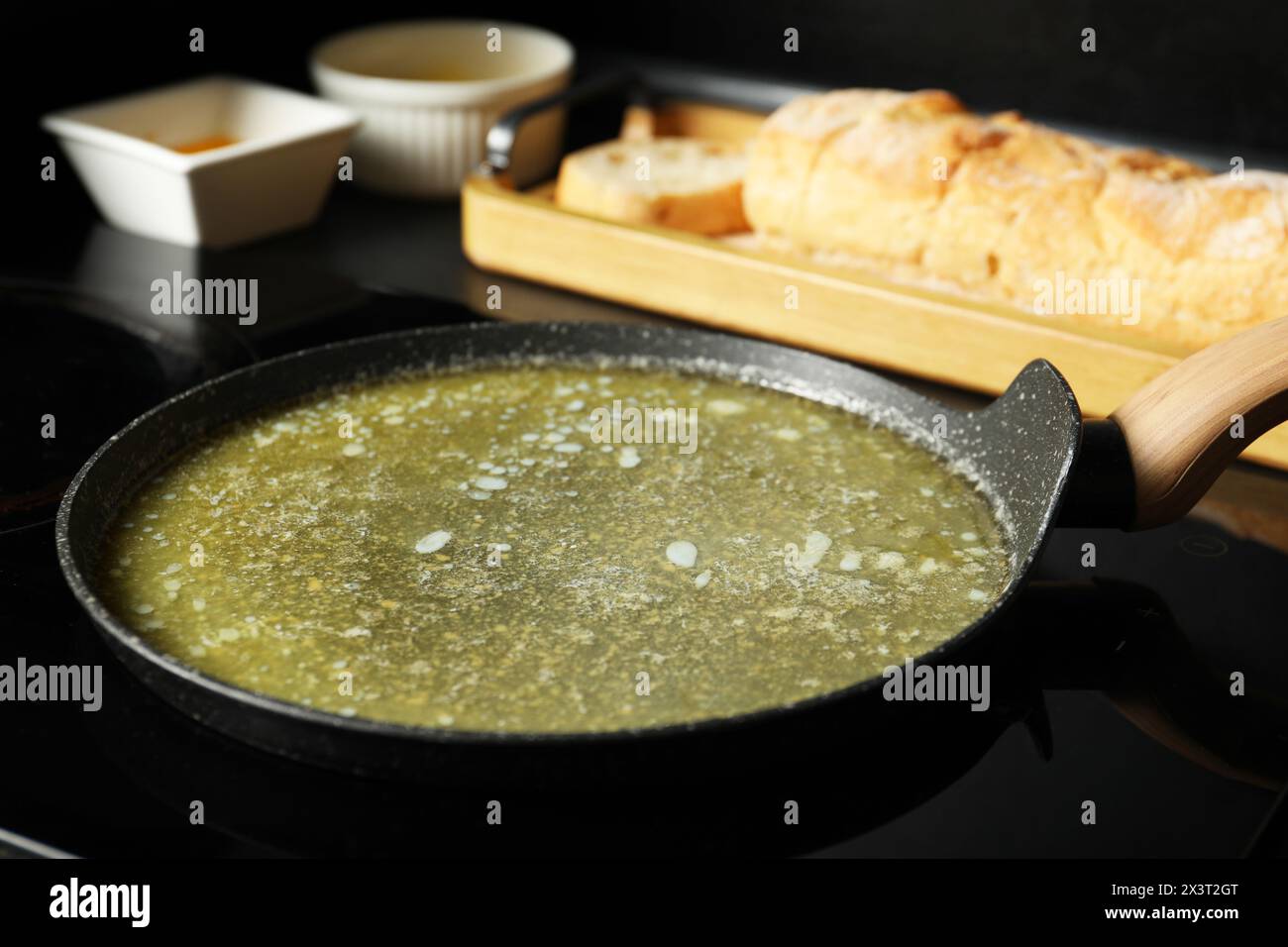 Hot cooking oil melted butter hi-res stock photography and images - Alamy