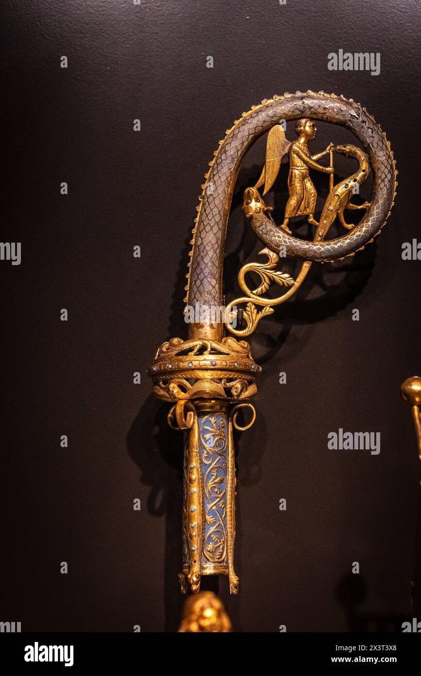 bishop's staff, bronze stick, Amsterdam, Netherlands Stock Photo - Alamy