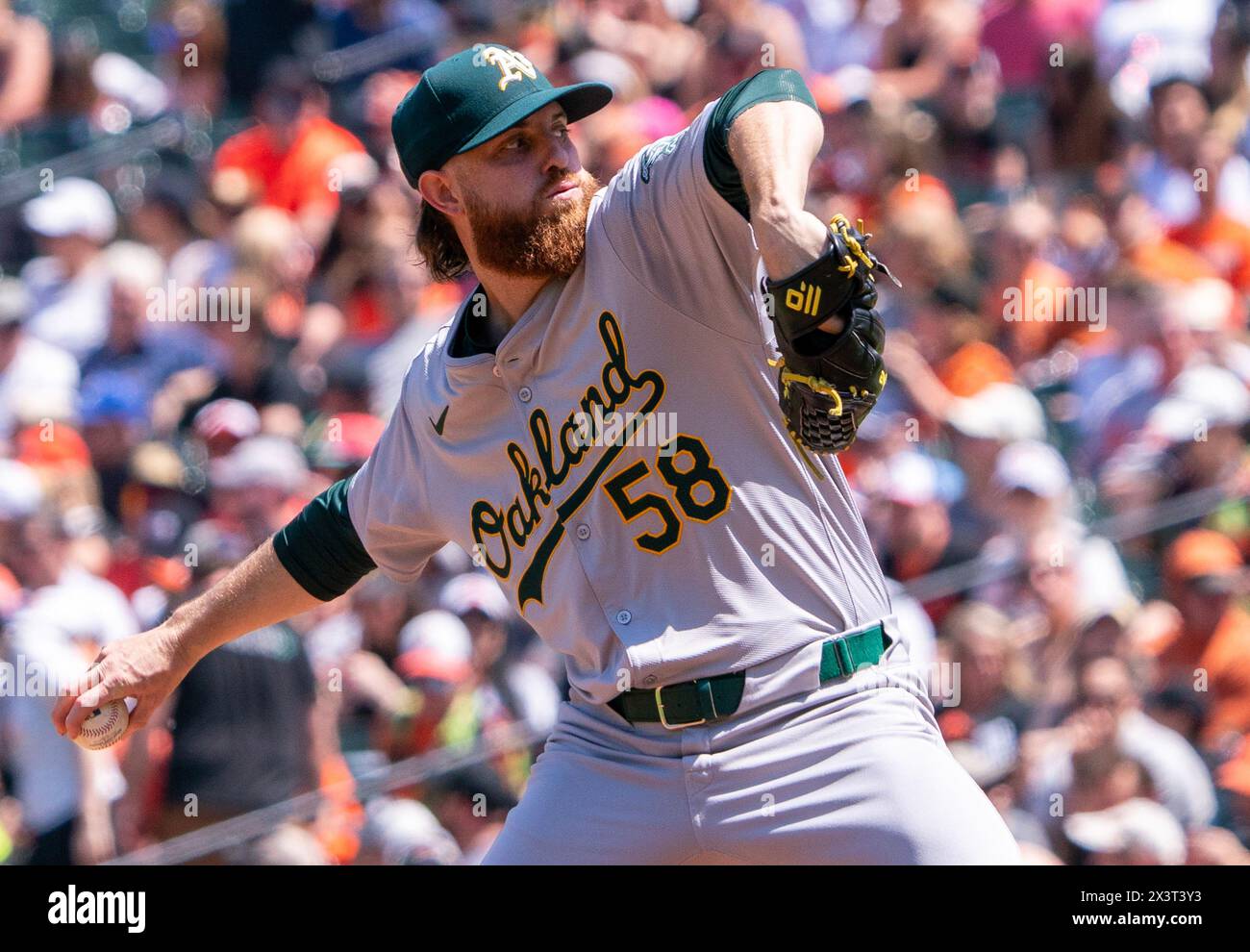 BALTIMORE, MD - APRIL 28: during a MLB game between the Baltimore ...