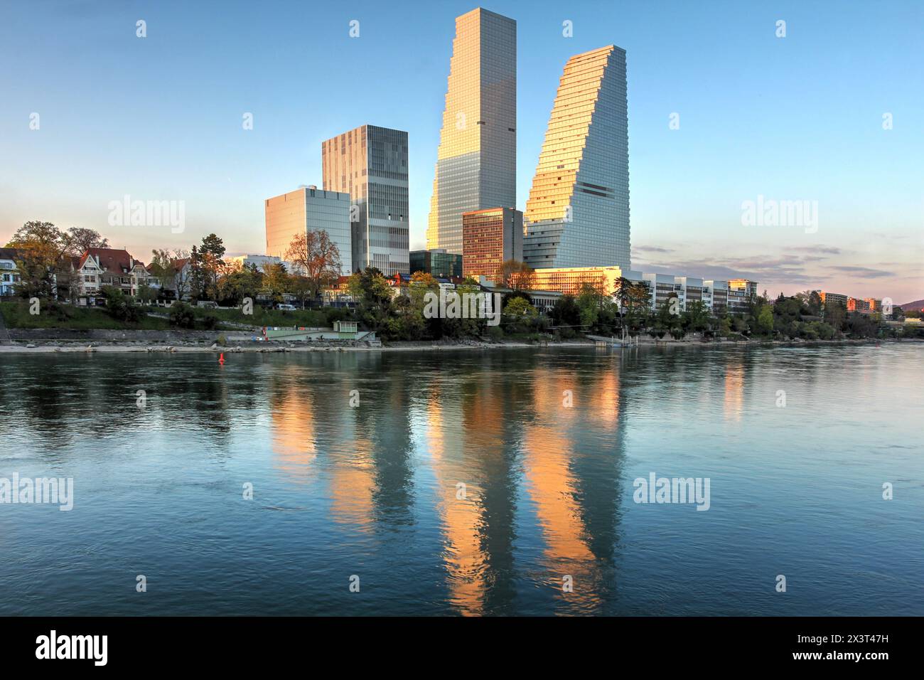 The two skyscrapers commonly referred to as Roche Towers have been ...