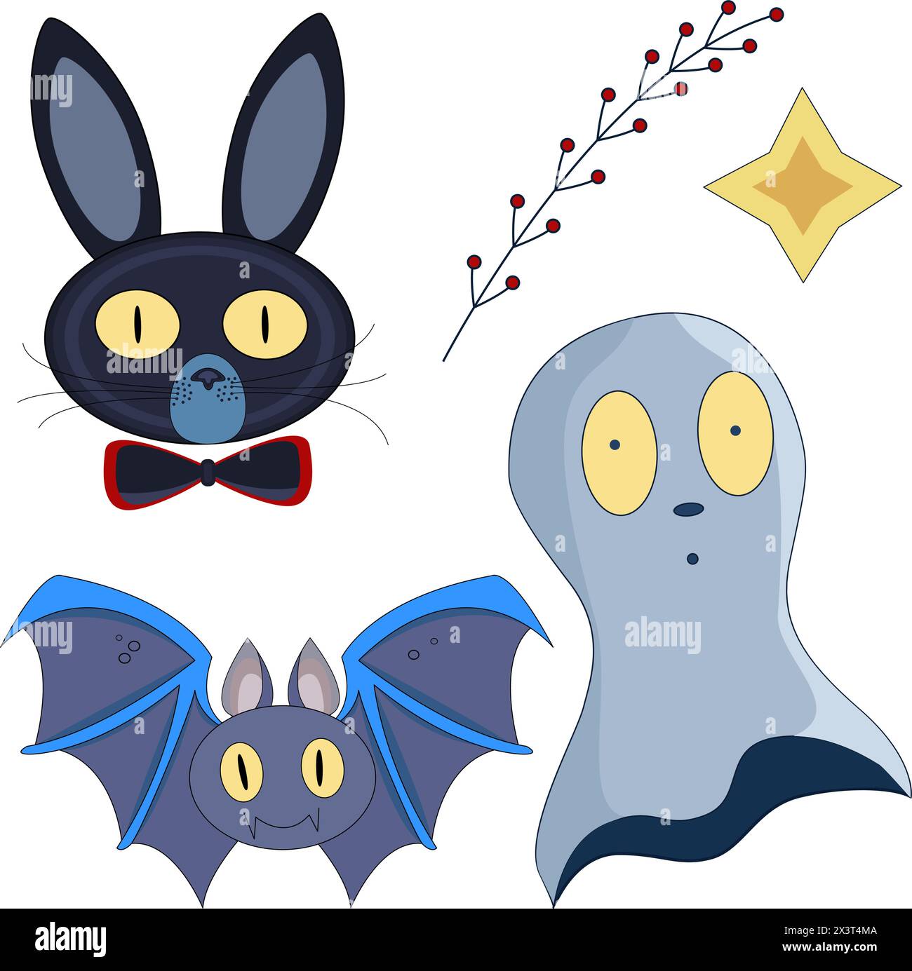 Ghost hare Stock Vector Images - Alamy