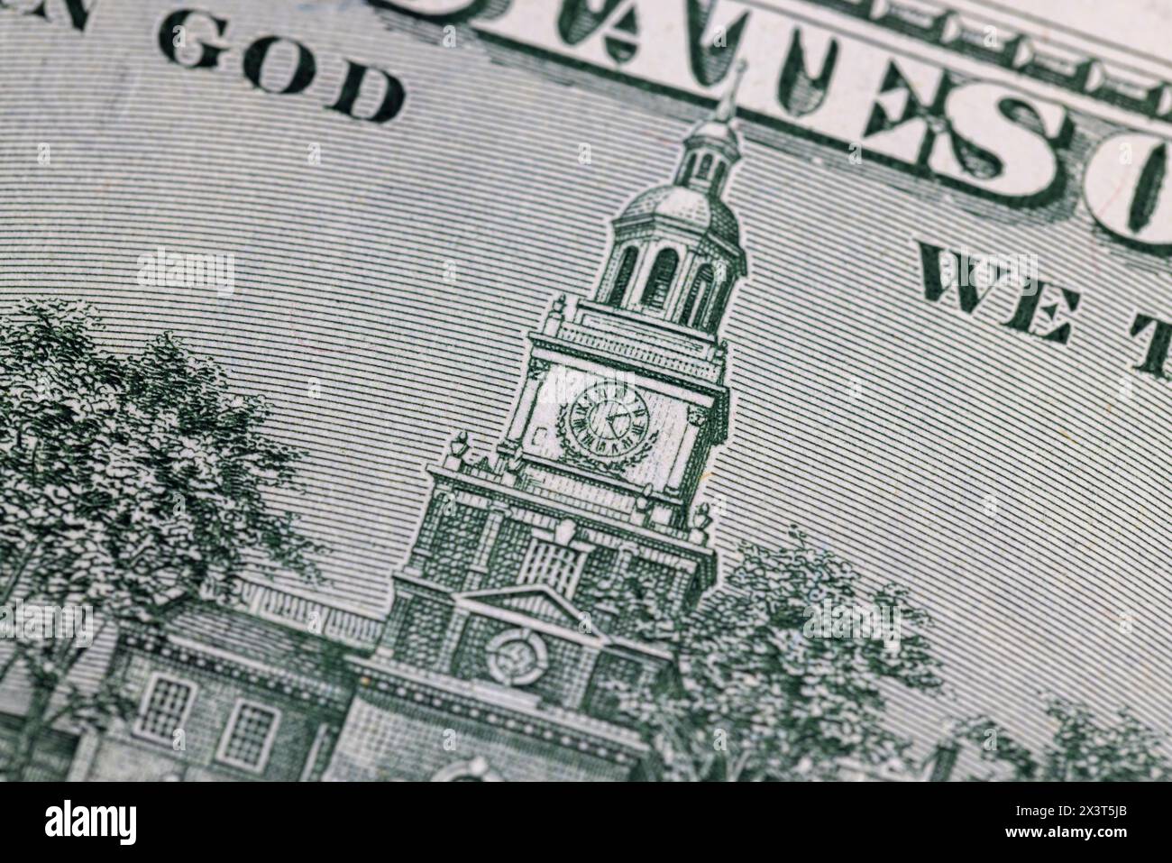 Genuine american banknote face hi-res stock photography and images - Alamy