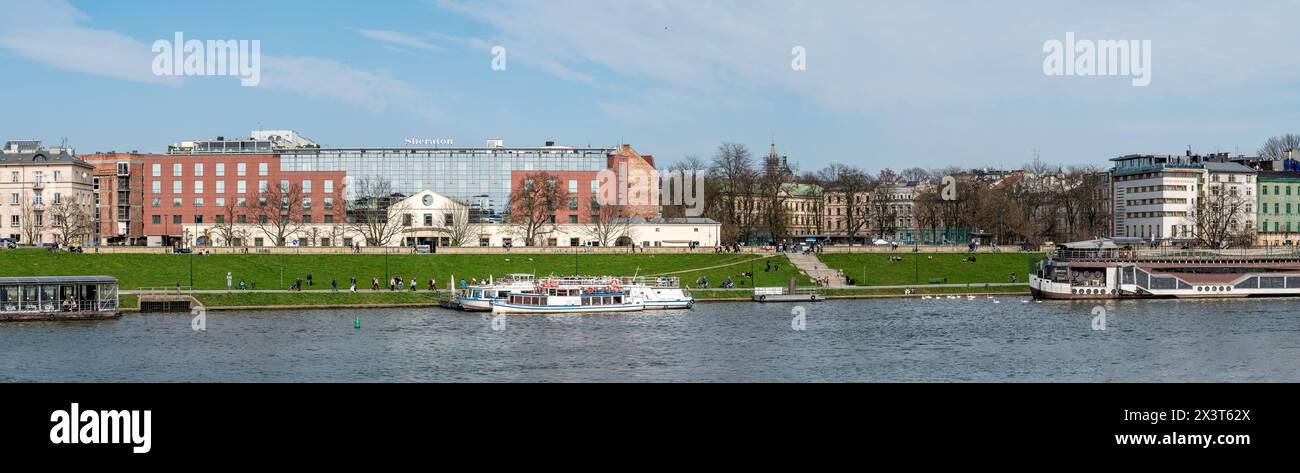 Krakow, Poland, March 23, 2024 - XL Pano of the Napoleon's great army ...