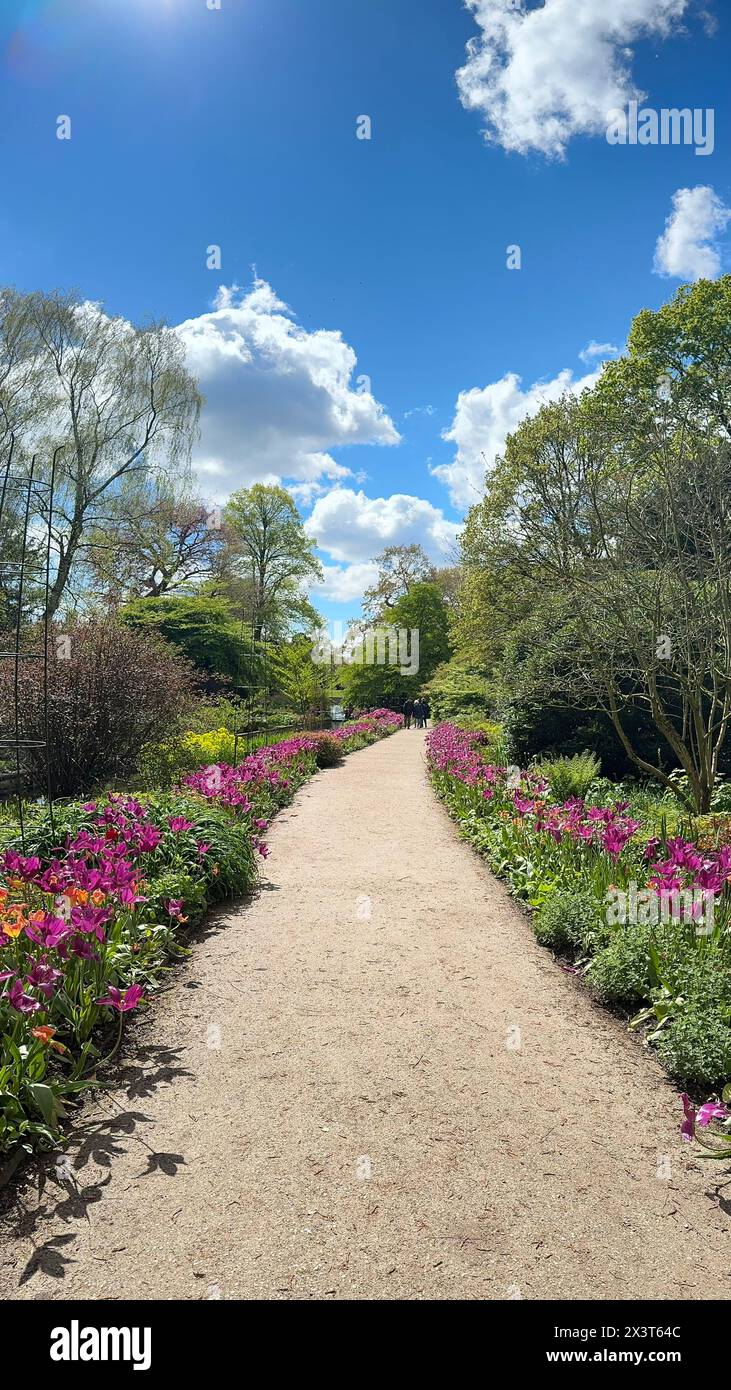 Spring at Dunham Massey Hall and Gardens Stock Photo - Alamy