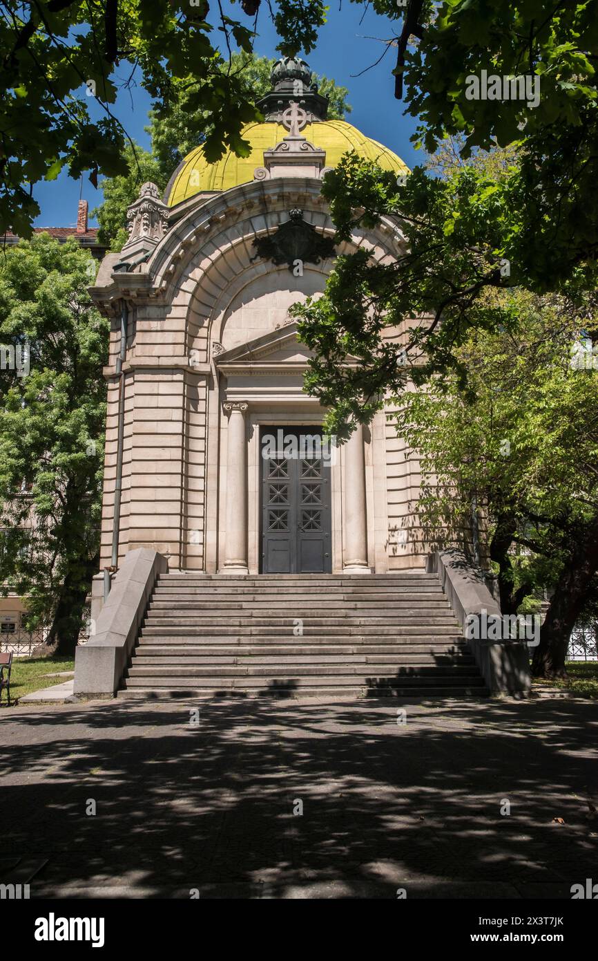 The Memorial Tomb of Alexander I of Battenberg Stock Photo - Alamy