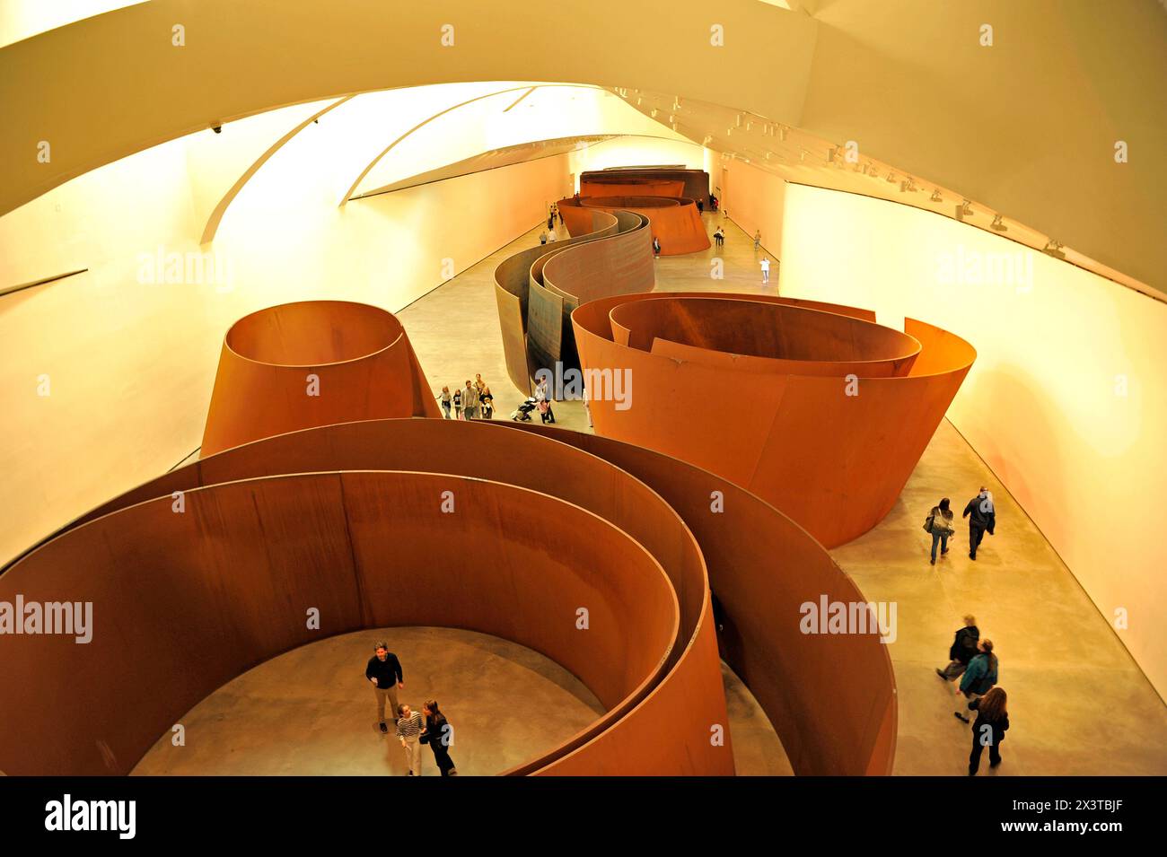 Richard Serra, sculpture, People, Gugenheim Bilbao, Museum ...