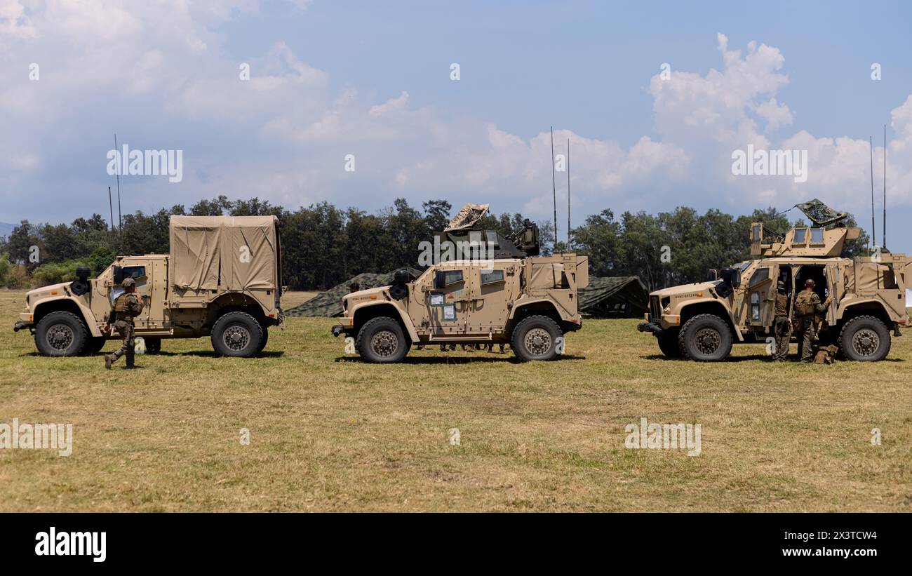 U.S. Marines with 3rd Littoral Anti-Air Battalion, 3rd Marine Littoral ...
