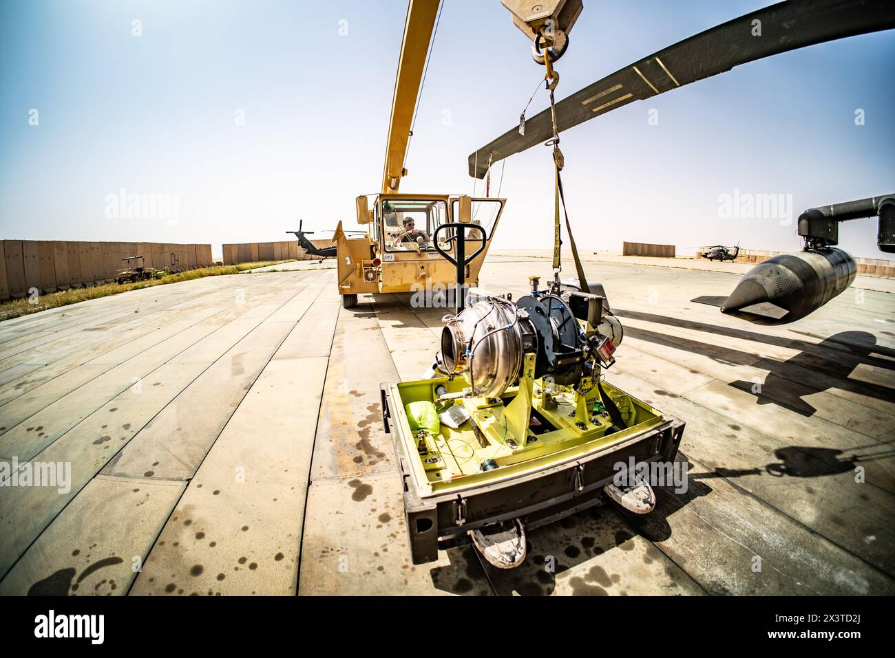 U.S. Army Staff Sgt. David Martin of 2-82, 82nd Combat Aviation Brigade ...