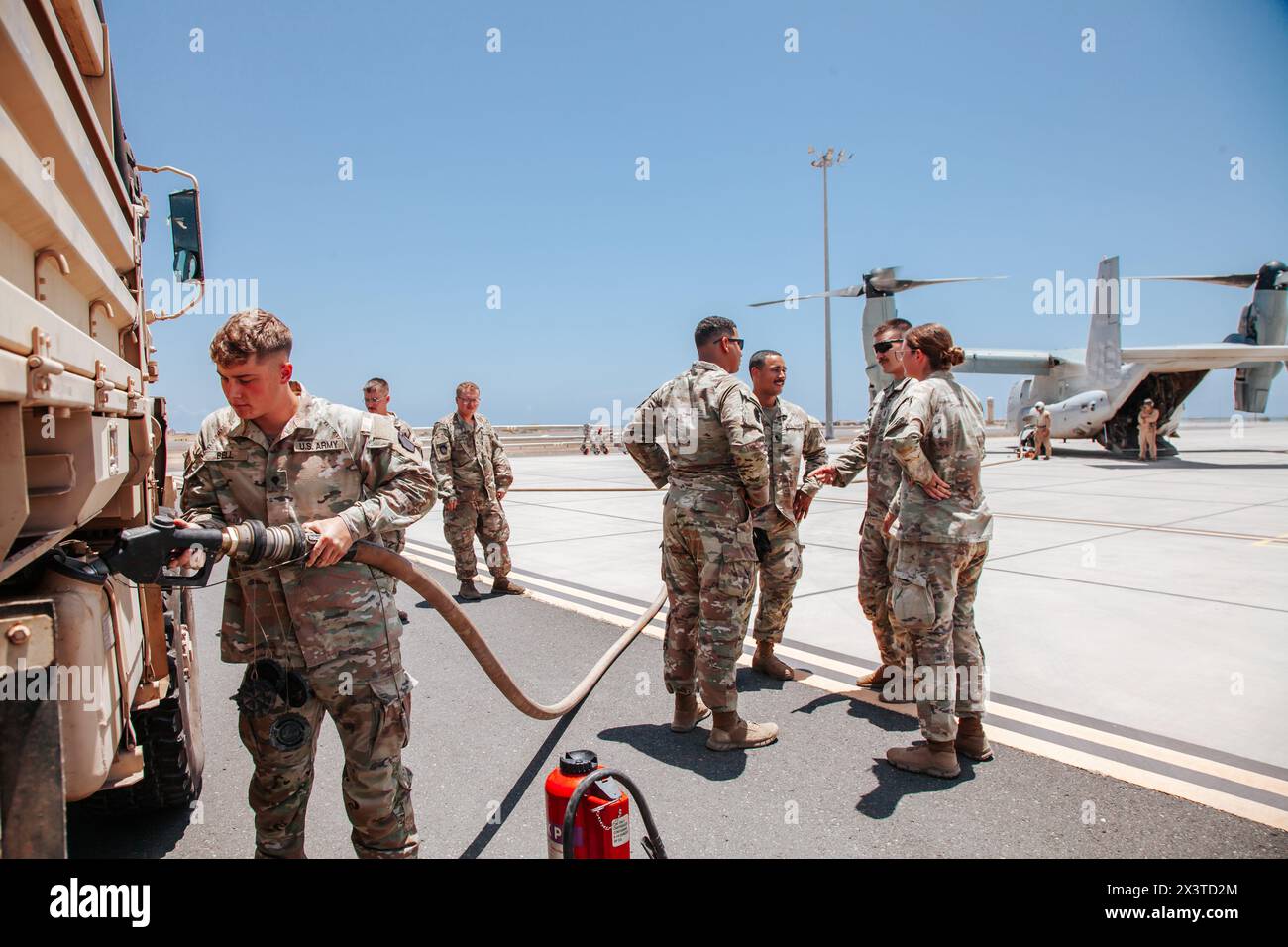 Soldiers from Impact Company 328th Forward Support Company, 2nd ...