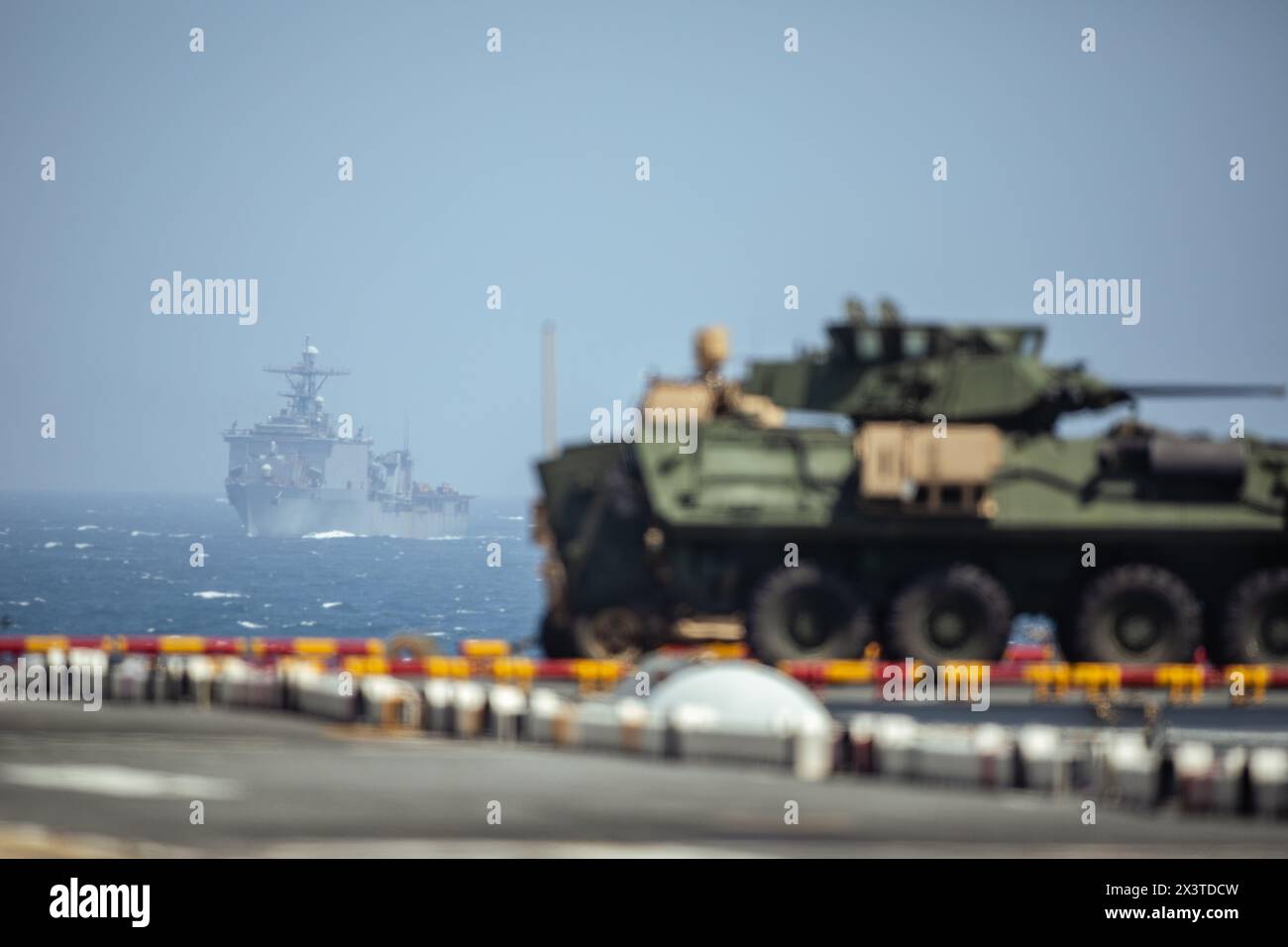 U.S. Marines with Battalion Landing Team 1/8, 24th Marine Expeditionary ...