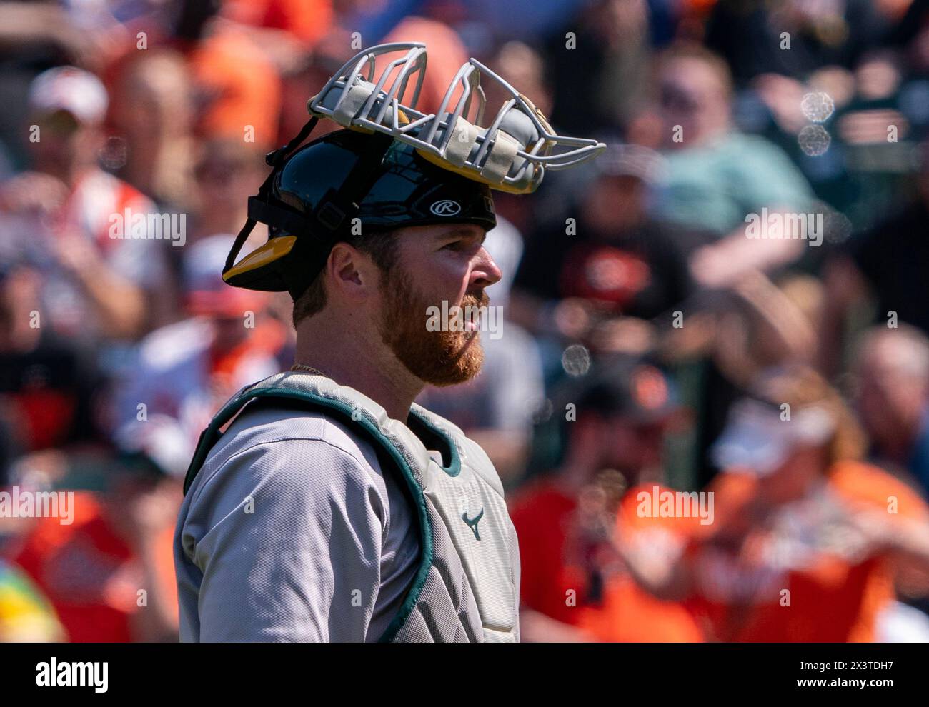 Baltimore, USA. 28th Apr, 2024. BALTIMORE, MD - APRIL 28: Oakland ...