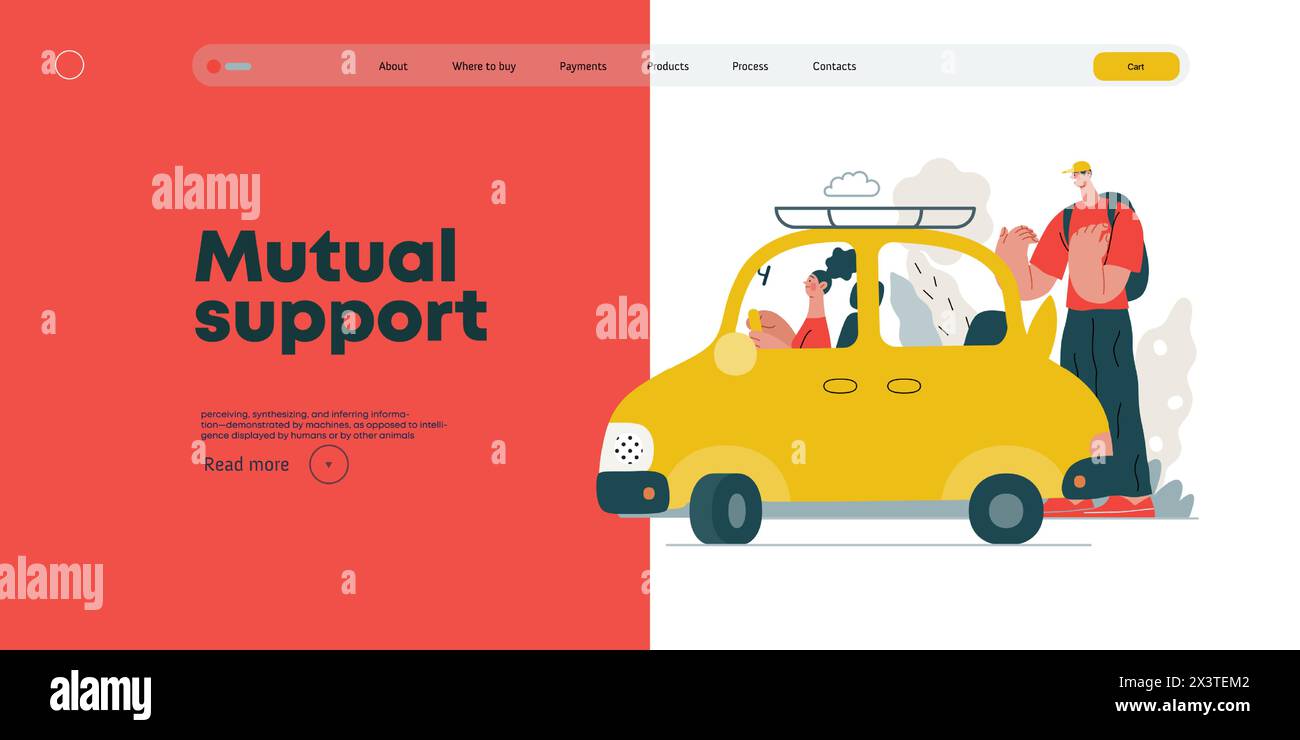 Reciprocal assistance Stock Vector Images - Alamy