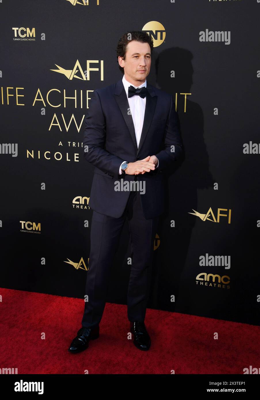 HOLLYWOOD, CALIFORNIA - APRIL 27: Miles Teller attends the 49th AFI ...