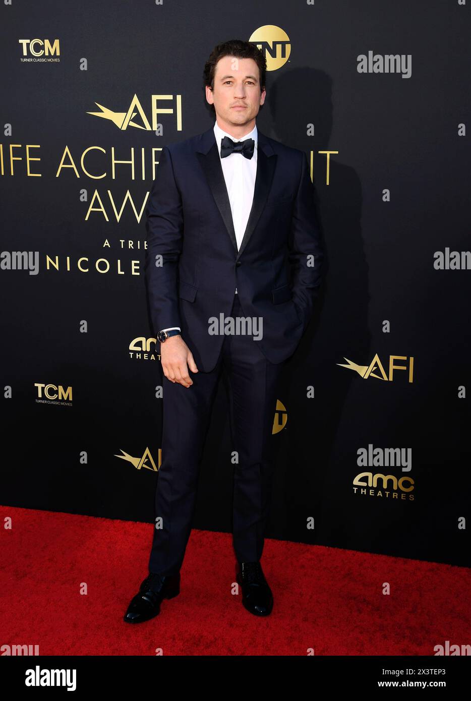 HOLLYWOOD, CALIFORNIA - APRIL 27: Miles Teller attends the 49th AFI ...