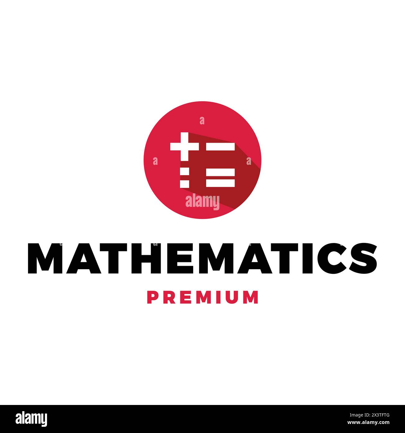 Mathematics logo vector hi-res stock photography and images - Alamy