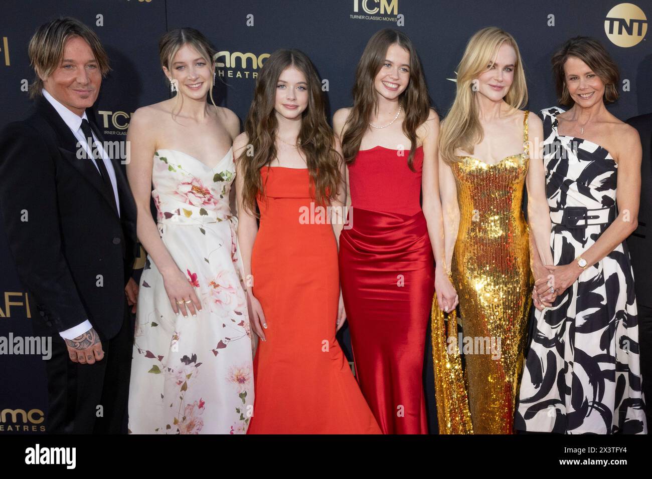 April 27, 2024, Hollywood, California, USA: (L-R) Keith Urban, Sunday ...