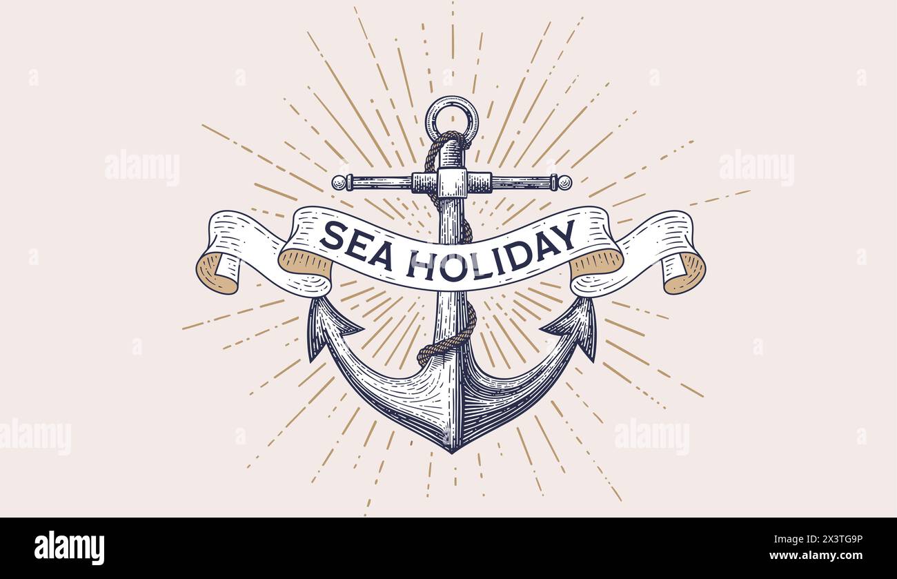 Anchor, hand drawn sketch, artwork Stock Vector Image & Art - Alamy