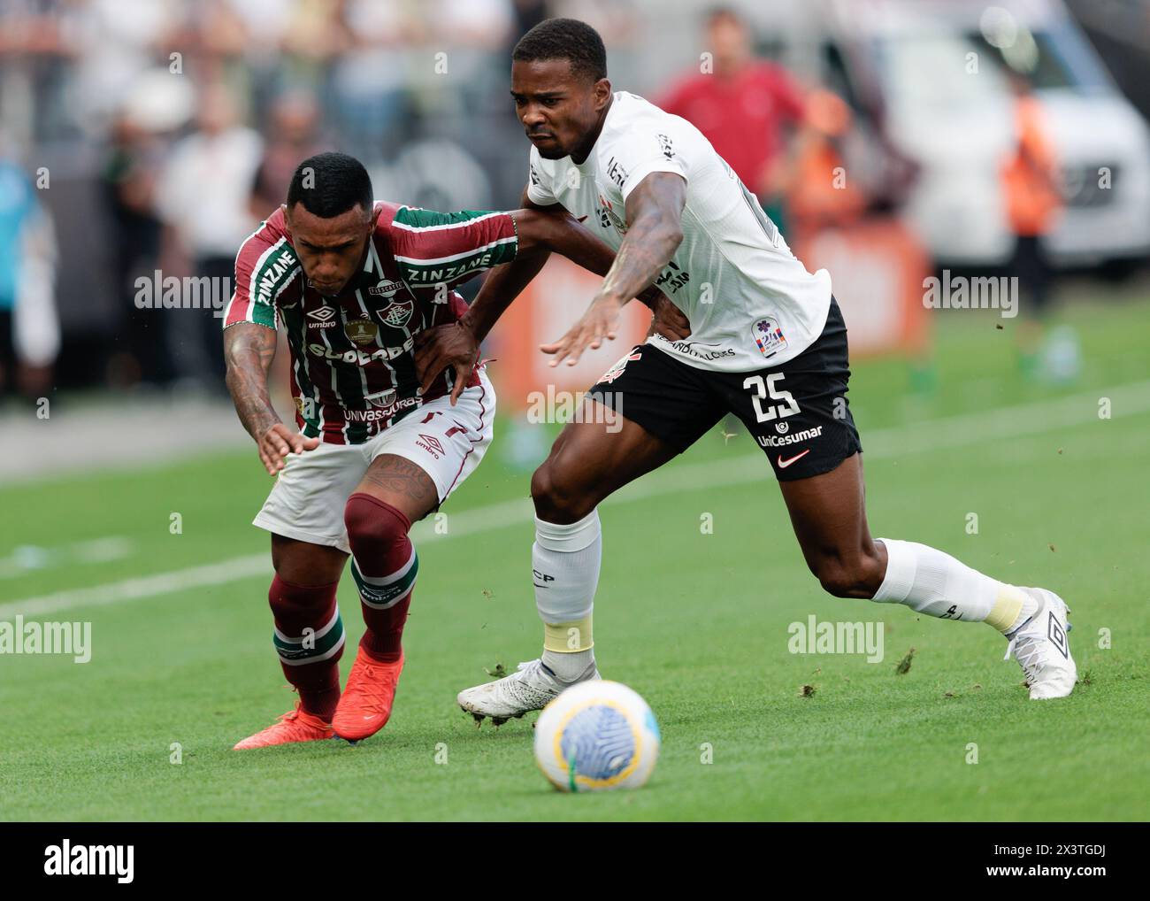 São Paulo (SP), April 28, 2024 - Football / Brazilian Championship 2024 ...