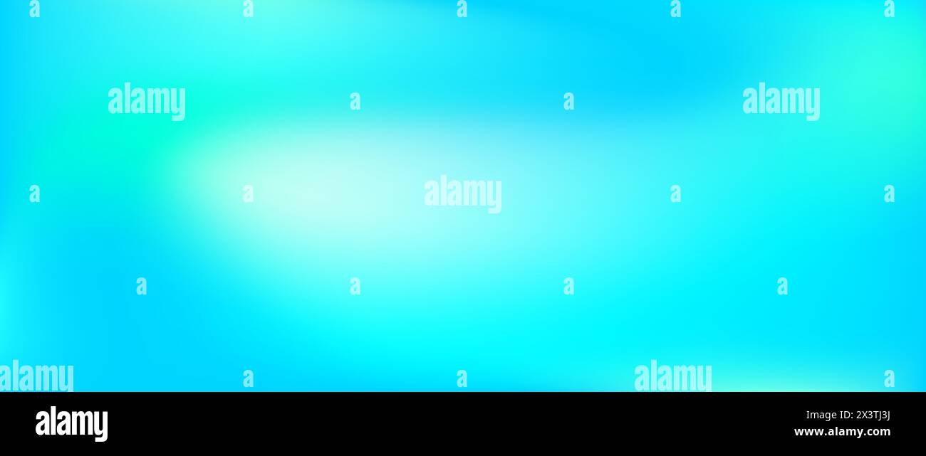 Vibrant turquoise gradient background. Bright fluid teal color backdrop ...