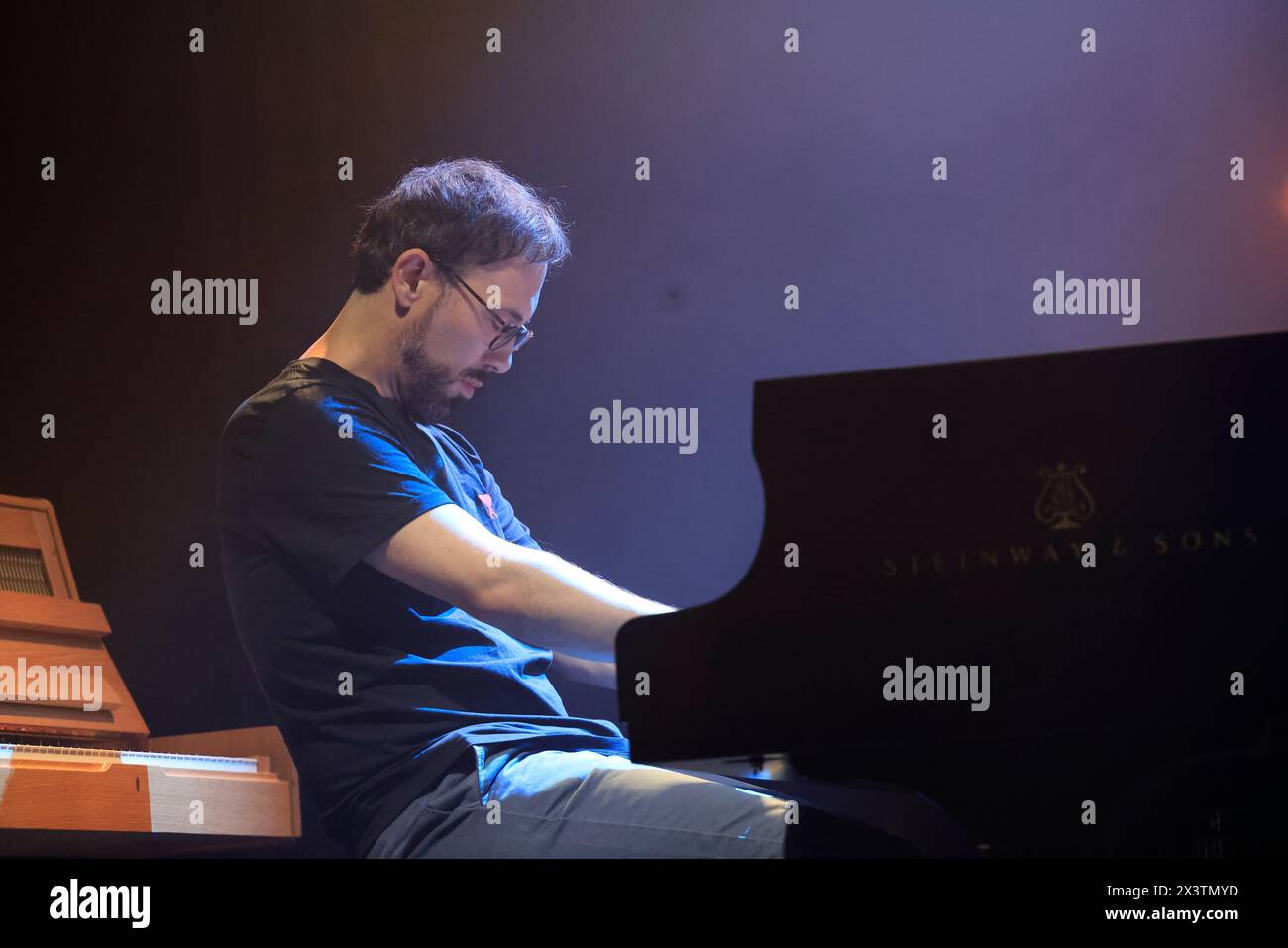 Yaron Herman Franco-Israeli jazz pianist and composer in concert at the ...