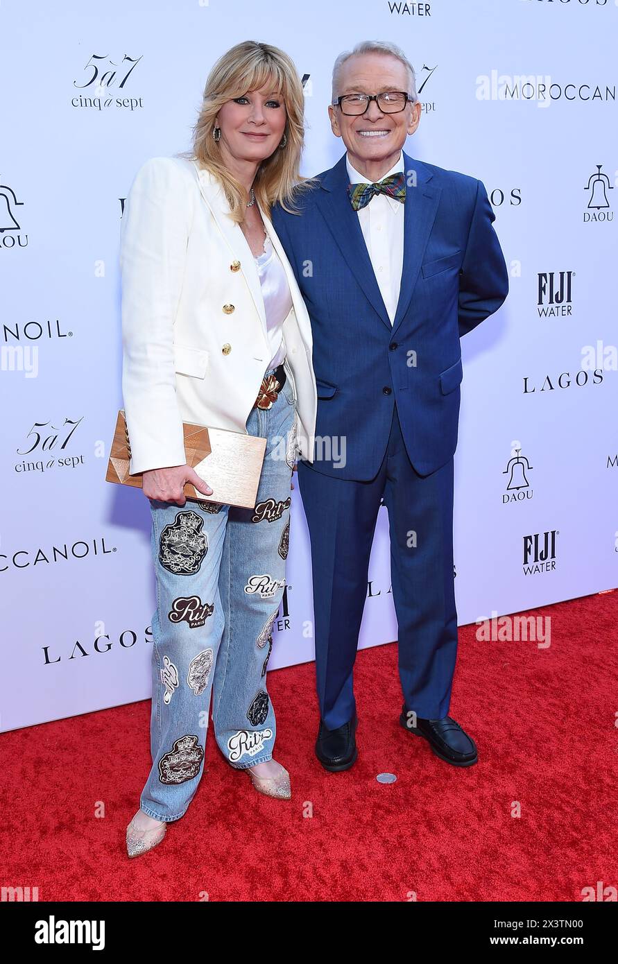 Beverly Hills, USA. 28th Apr, 2024. Sandra Lee and Bob Mackie arriving ...