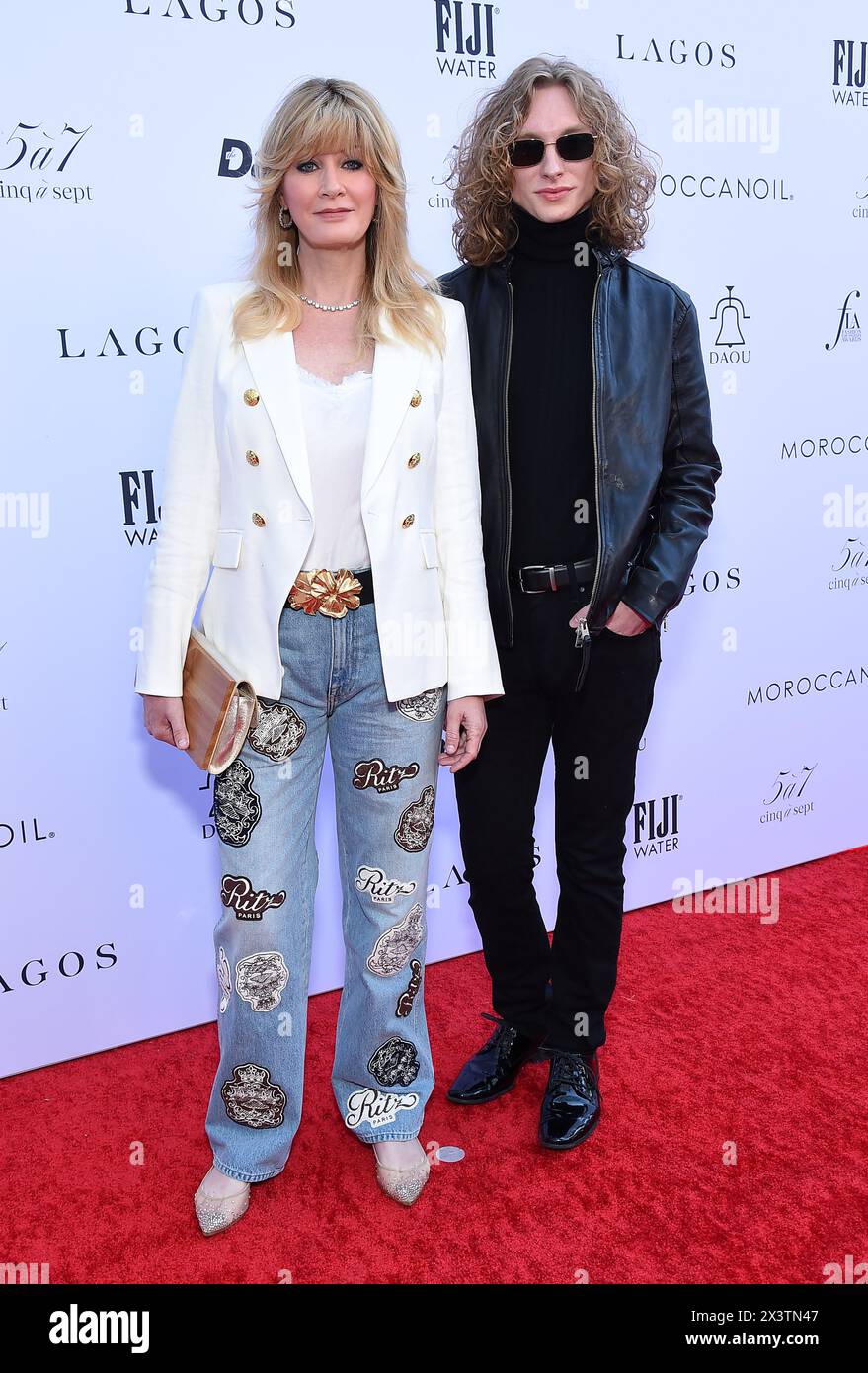 Beverly Hills, USA. 28th Apr, 2024. Sandra Lee and Bryce Lee arriving ...