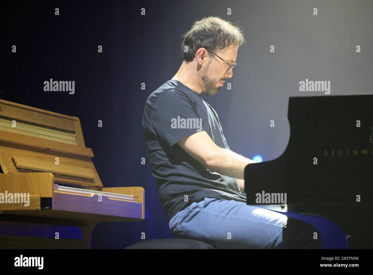 Yaron Herman Franco-Israeli jazz pianist and composer in concert at the ...