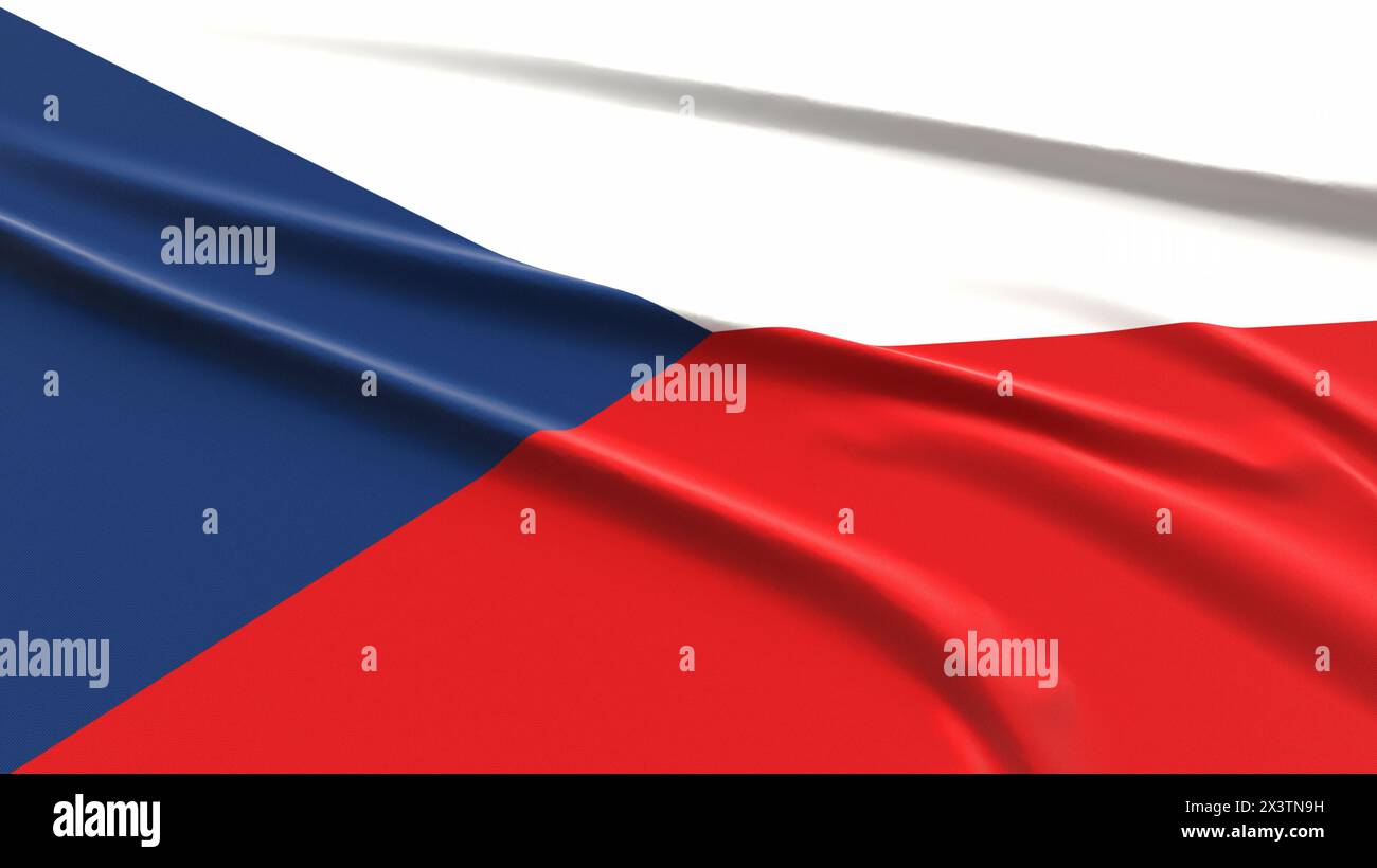 Czechian flag hi-res stock photography and images - Alamy