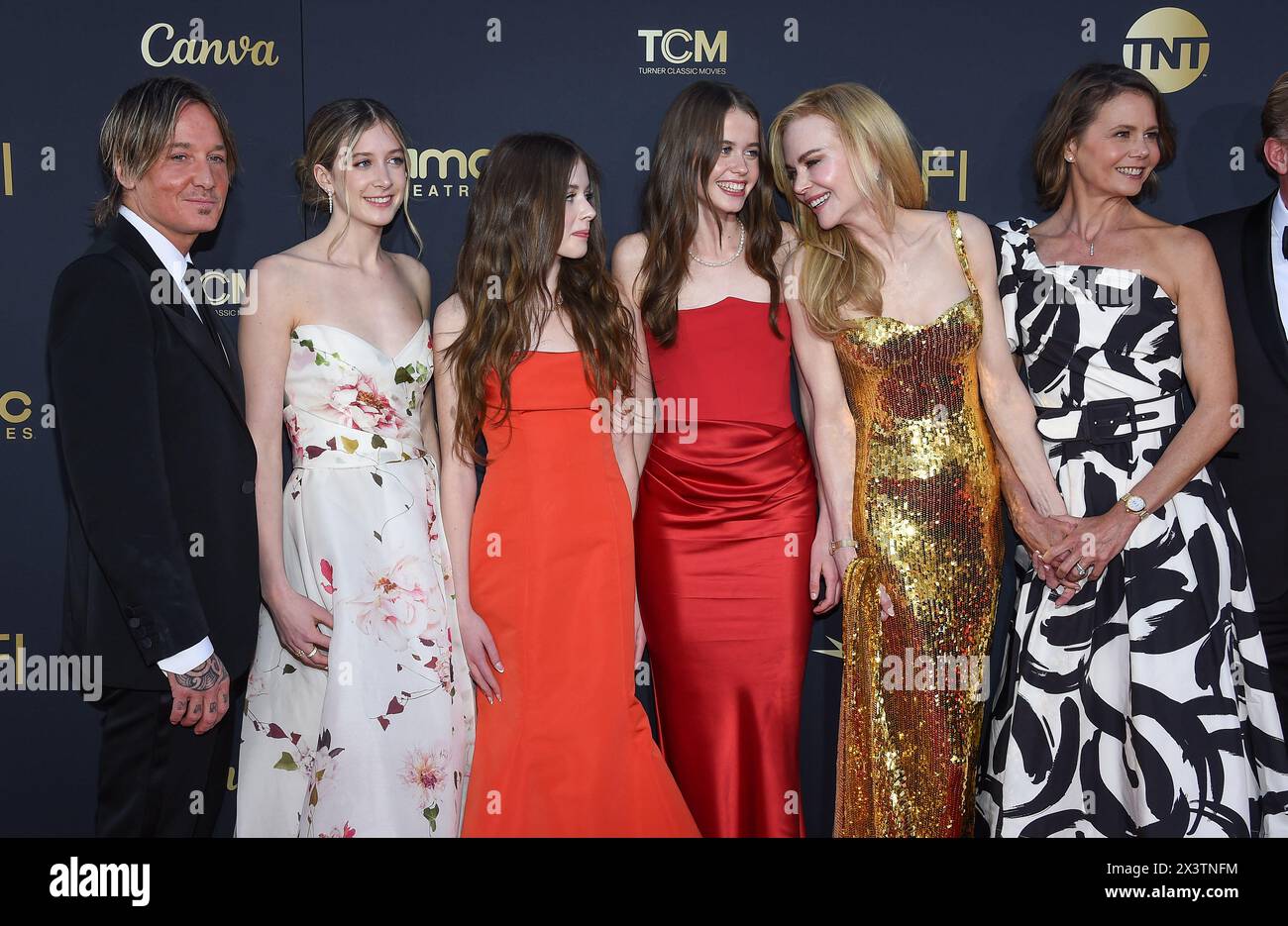 Hollywood, USA. 27th Apr, 2024. Keith Urban, Sunday Rose Urban, Faith ...