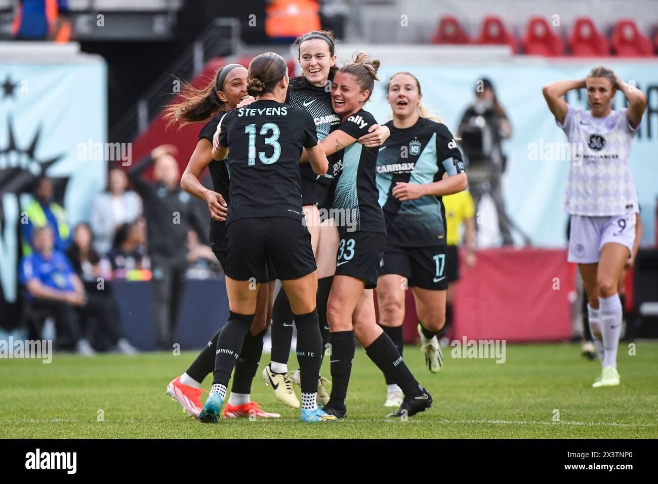 Harrison, United States. 28th Apr, 2024. Harrison, United States, April ...