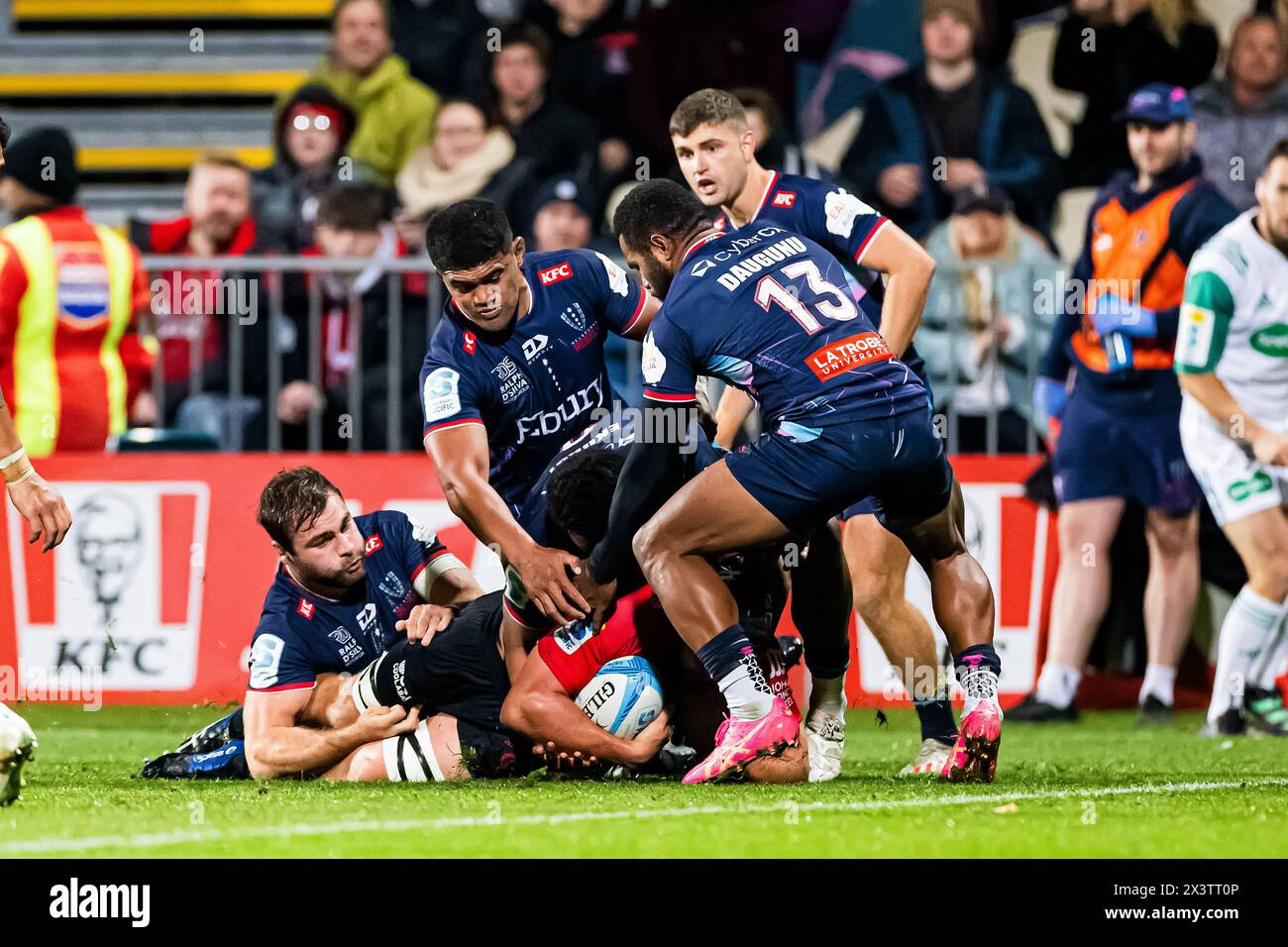 Christchurch, New Zealand, 26 April, 2024. Scott Barrett of the ...
