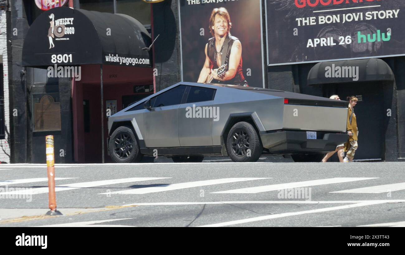 Los Angeles, California, USA 28th April 2024 Tesla Cyber Truck on ...