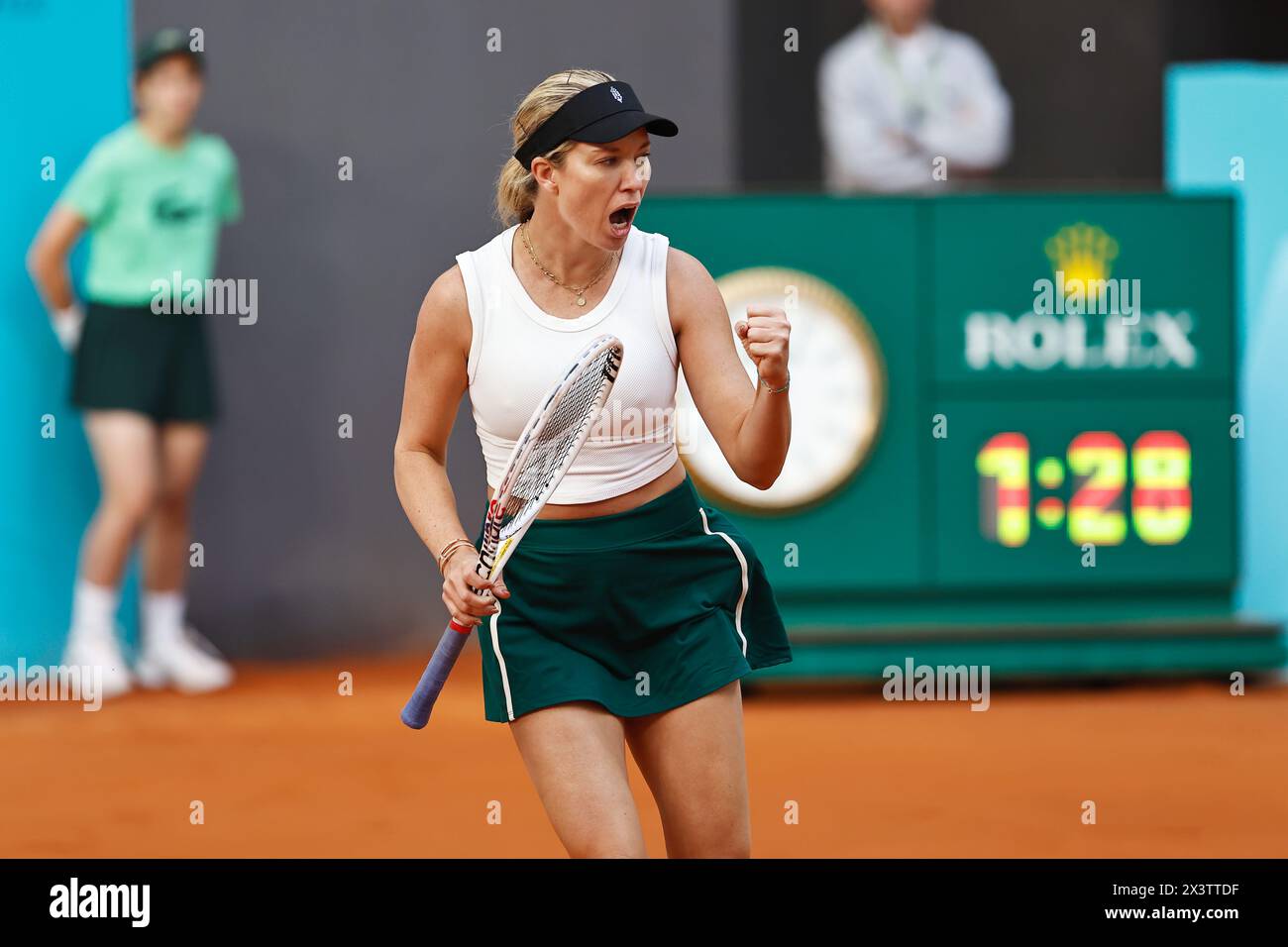 Madrid, Spain. 28th Apr, 2024. Danielle Collins (USA) Tennis : Danielle ...
