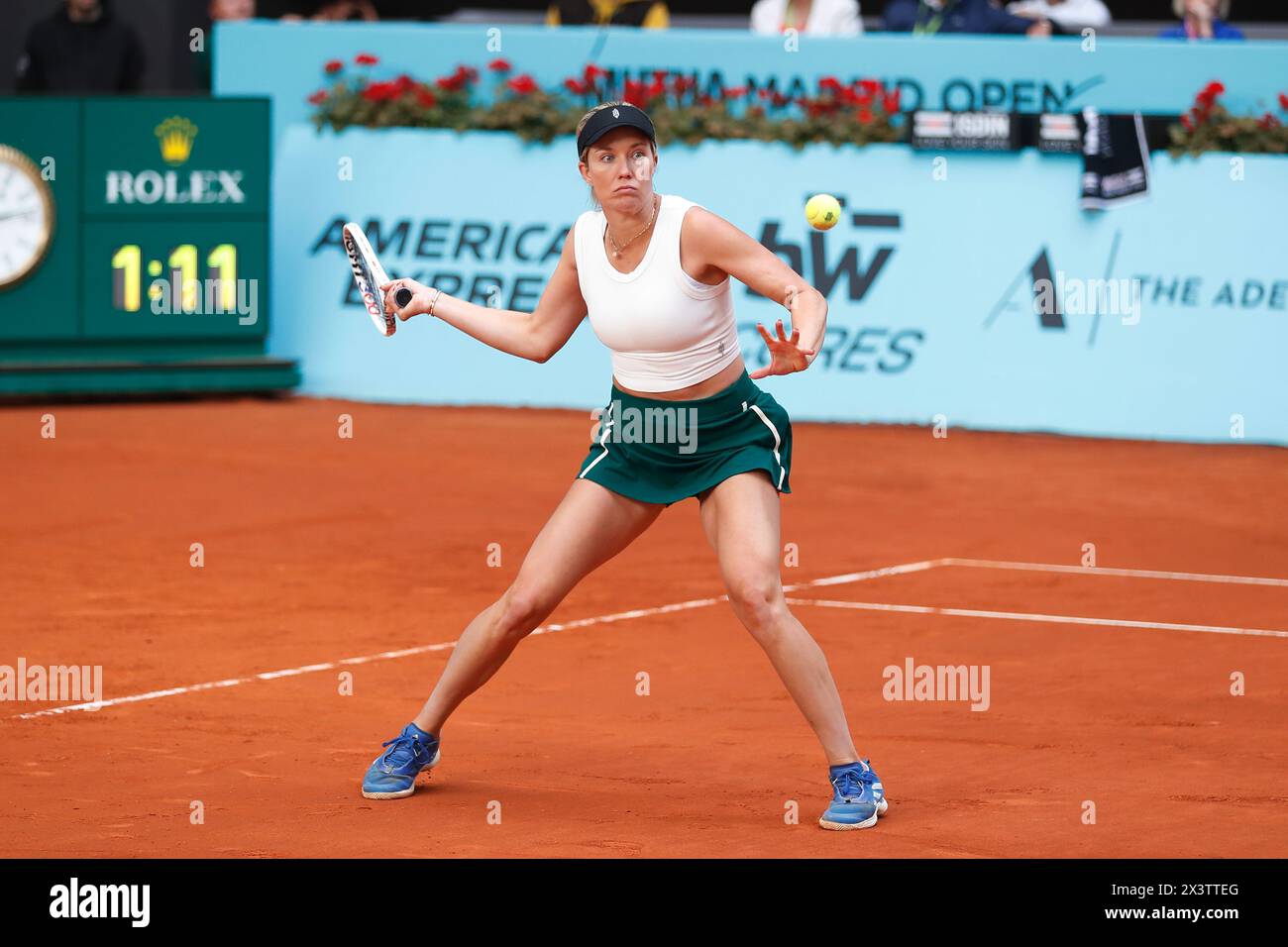 Madrid, Spain. 28th Apr, 2024. Danielle Collins (USA) Tennis : Danielle ...