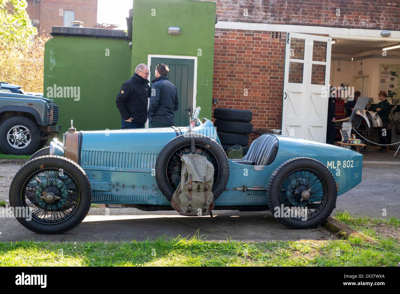 1926 Bugatti Type 37 at Bicester Heritage Centre, Sunday Scramble Event. Oxfordshire, England ...