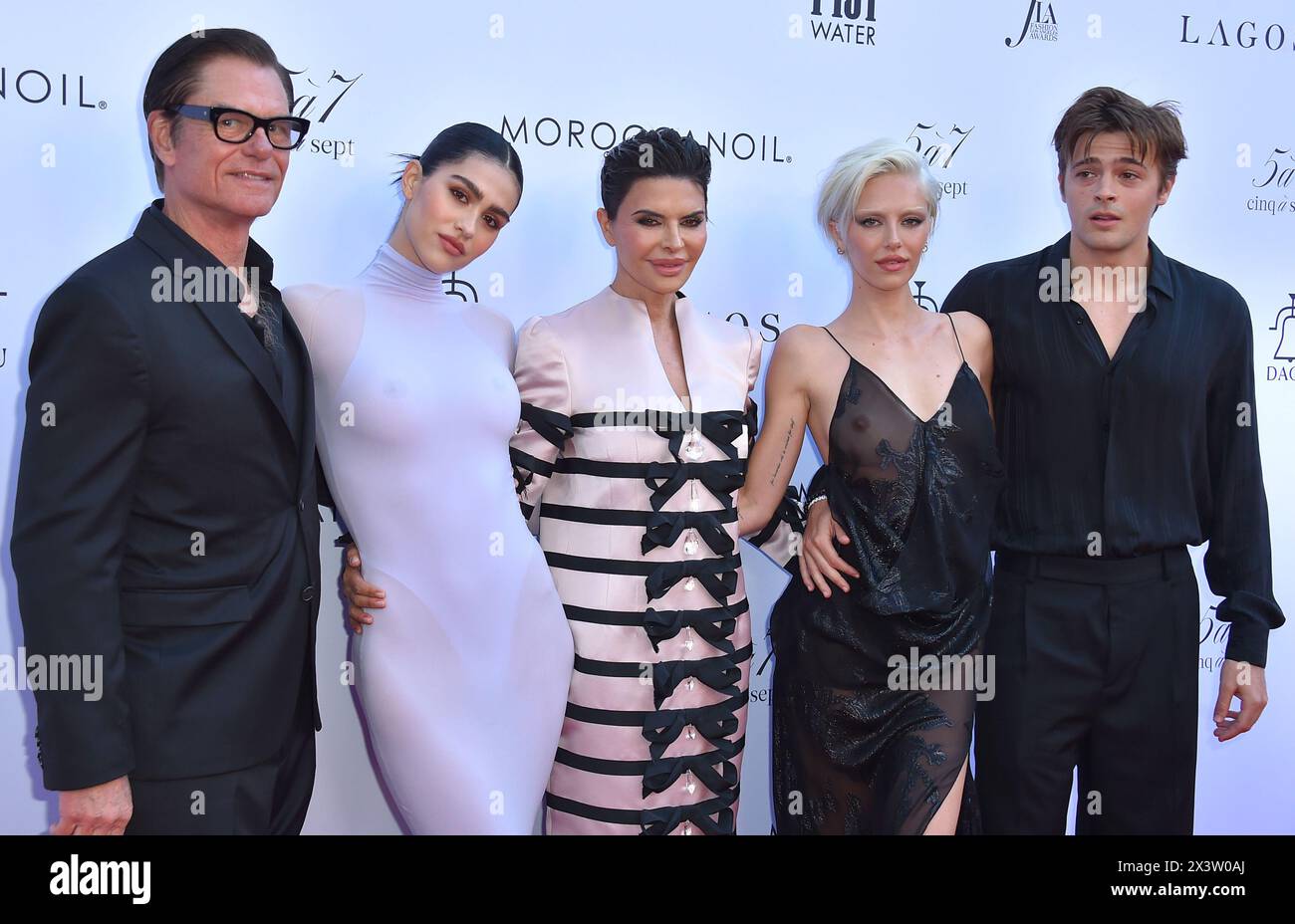 EDS NOTE: NUDITY - Harry Hamlin, from left, Amelia Gray Hamlin, Lisa ...