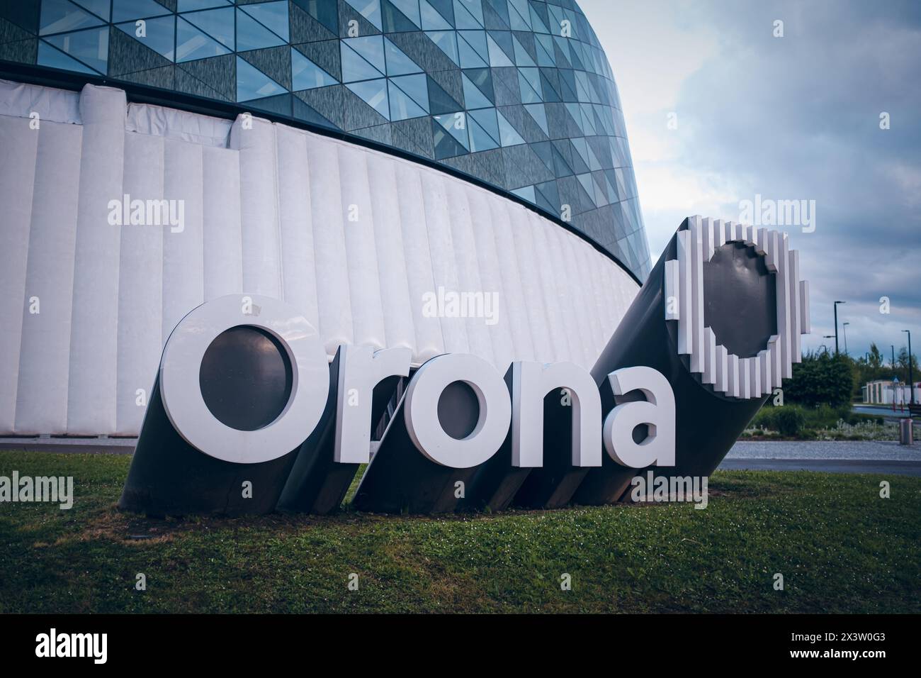 Building of the Basque company Orona Stock Photo - Alamy